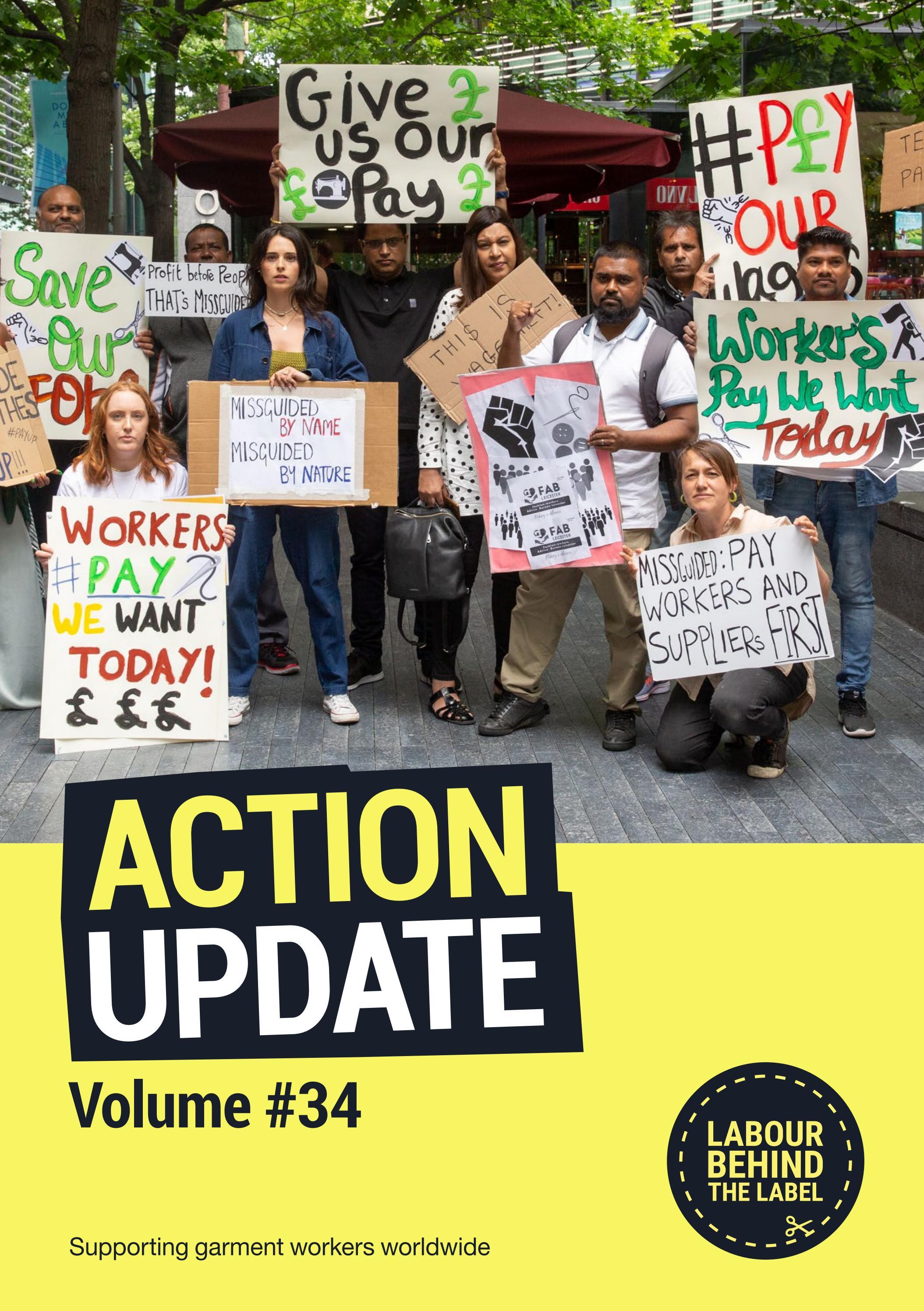 Labour Behind the Label Action Update // Vol 34 by Labour Behind the ...