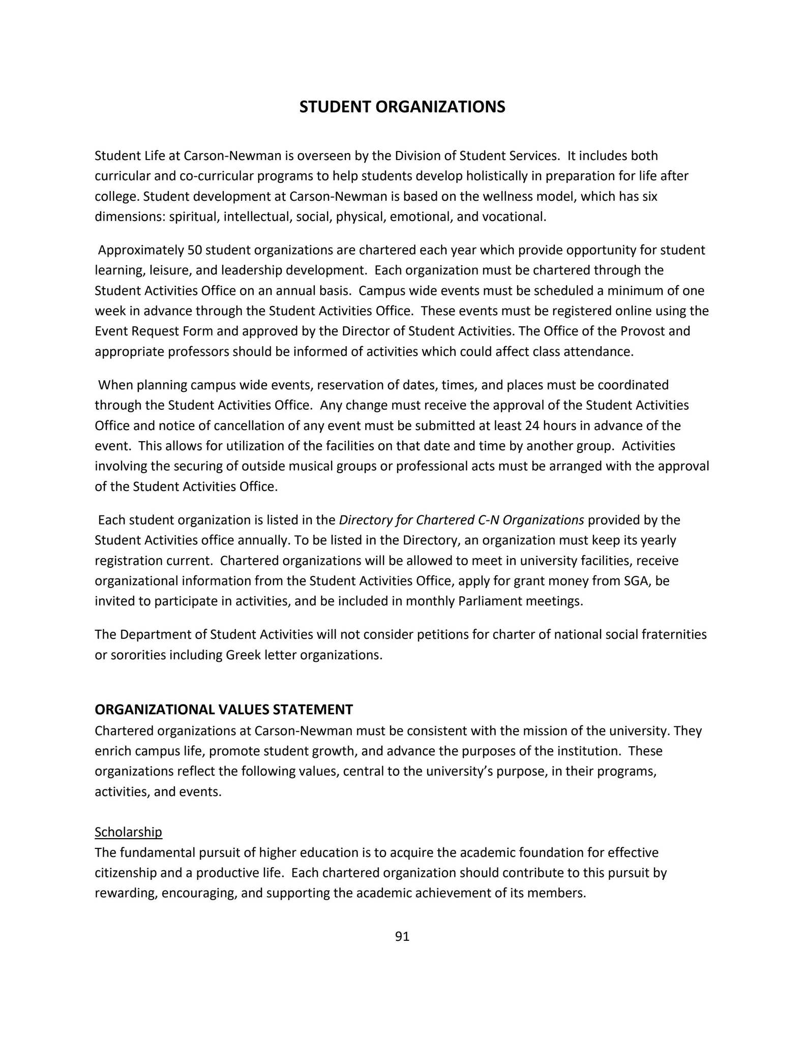 22-23 Eagle Student Handbook for Undergraduate and Graduate Students by ...