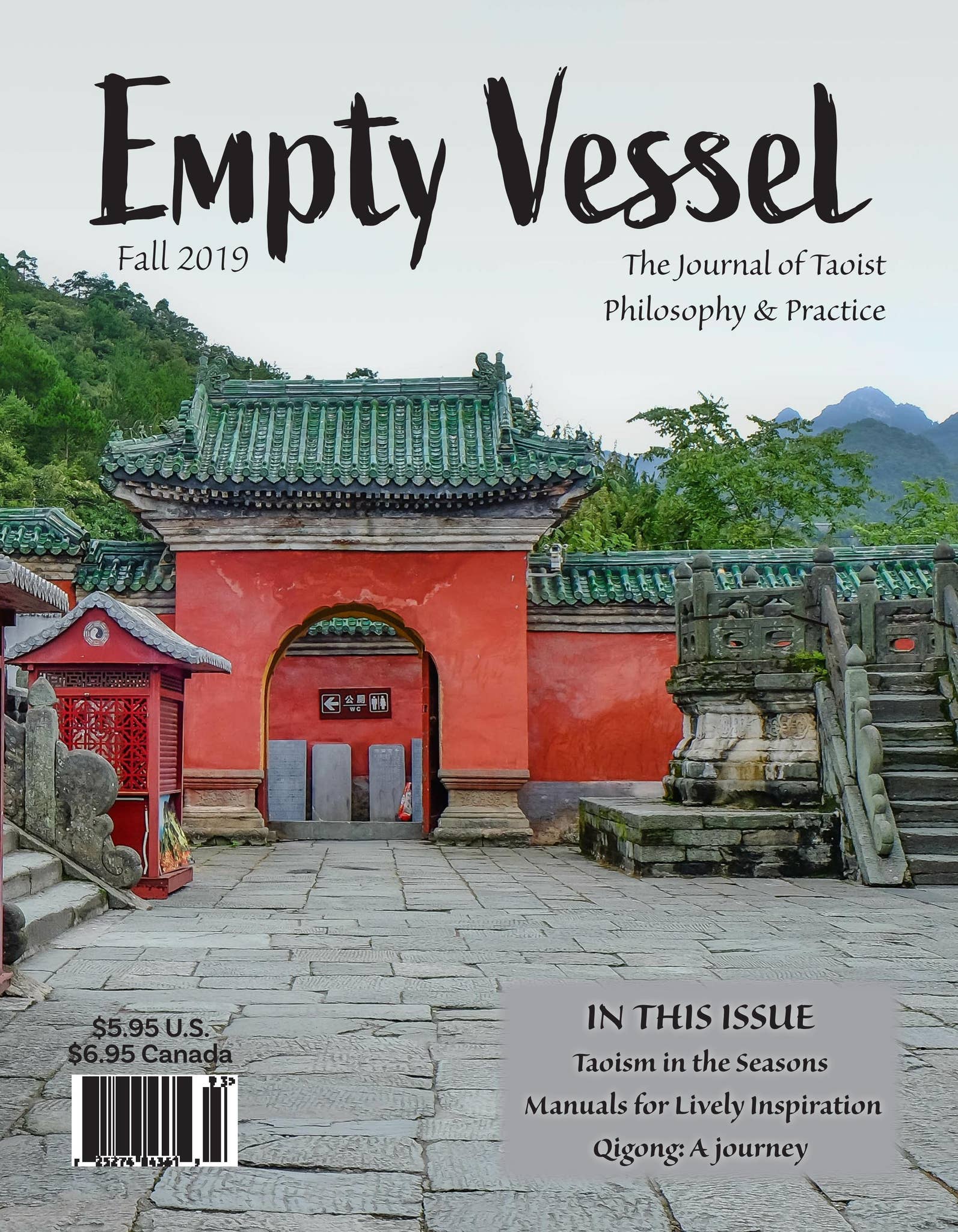 EMPTY VESSEL: Journal of Taoist Philosophy and Practice FALL 2019 by ...