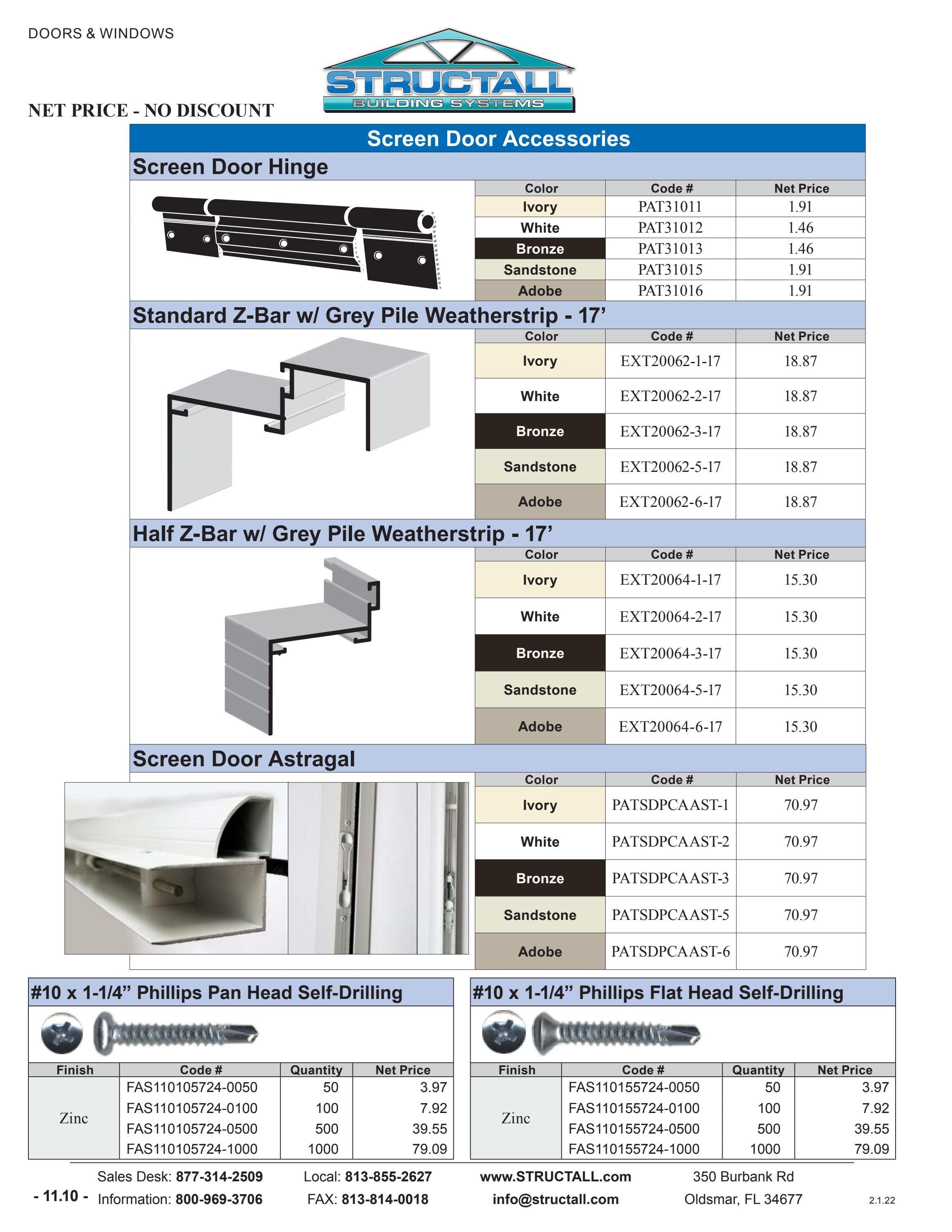 Structall Contractor Price Catalog by Structall Building Systems - Issuu