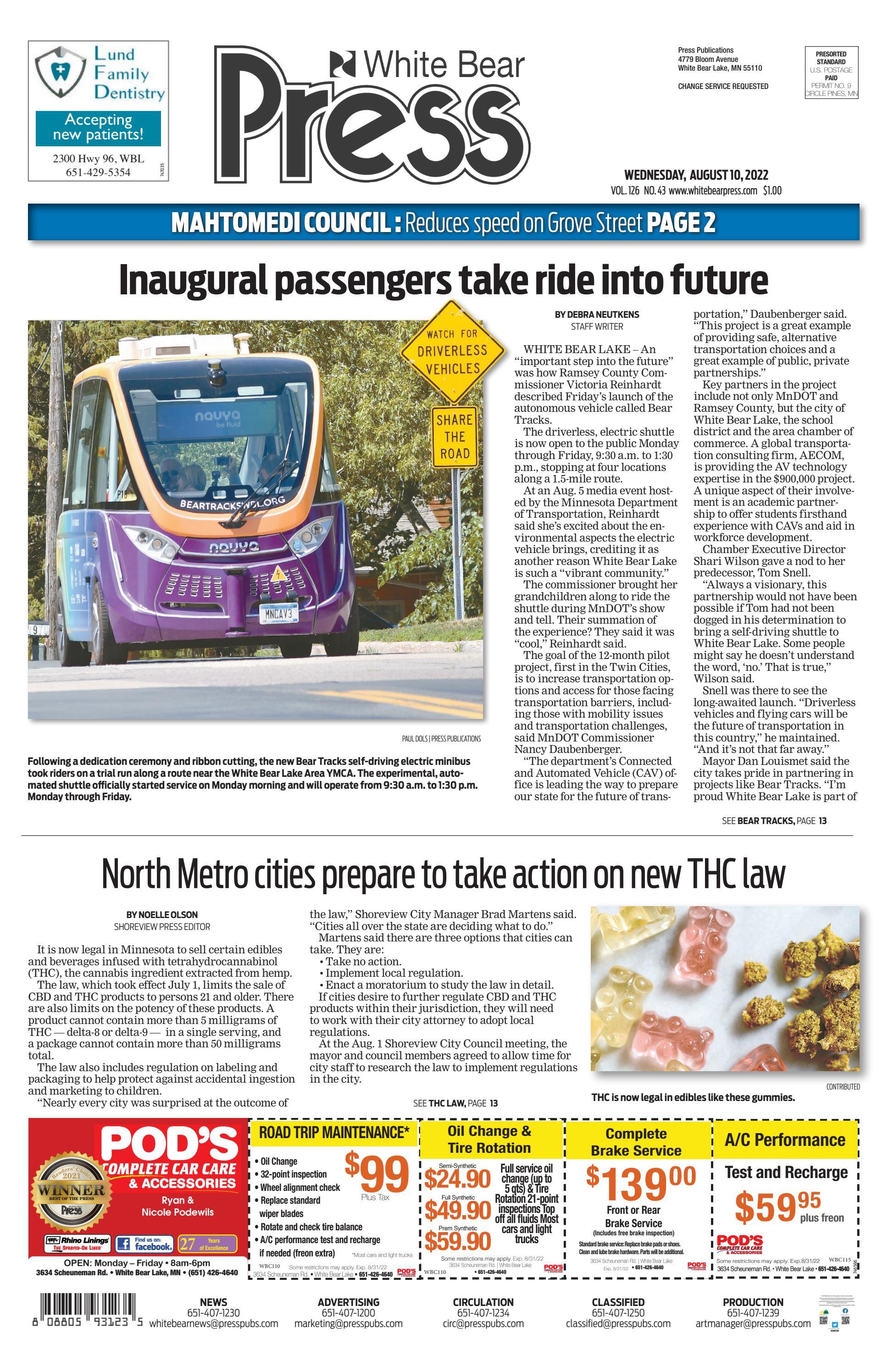 White Bear Press by Press Publications - Issuu