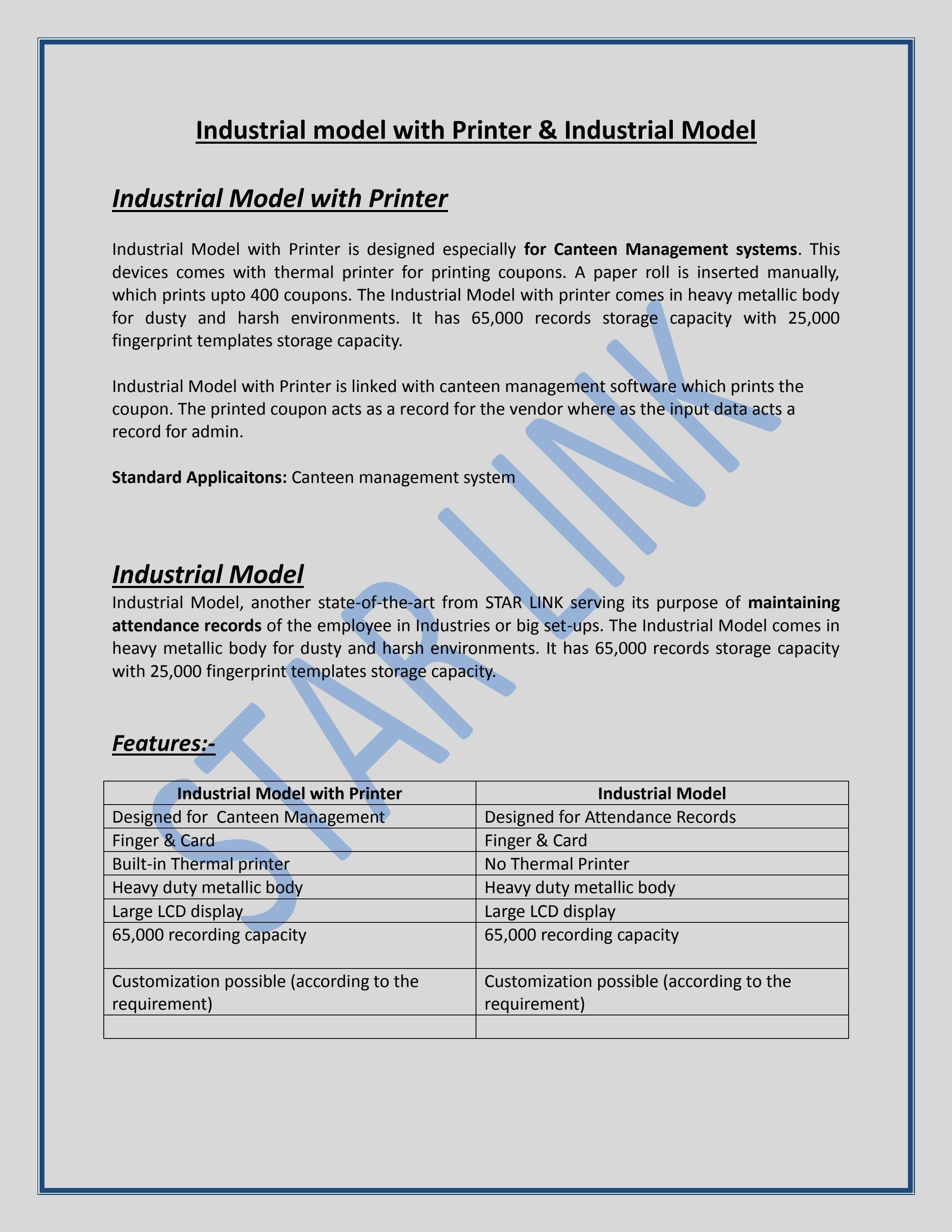 Industrial Model with printer with Industrial Model by Star Link - Issuu