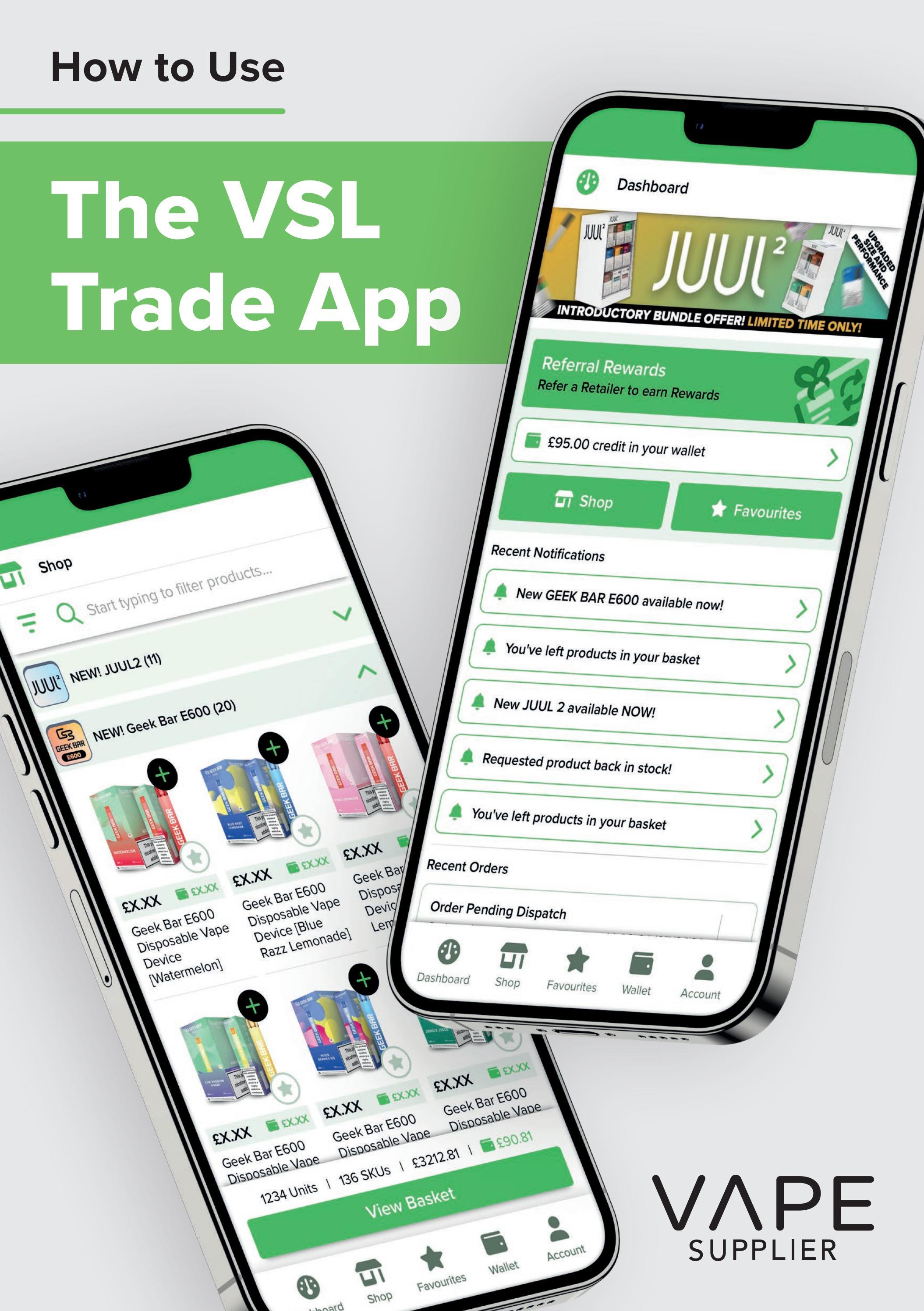 How to Use the VSL Trade App by vapesupplierltd - Issuu