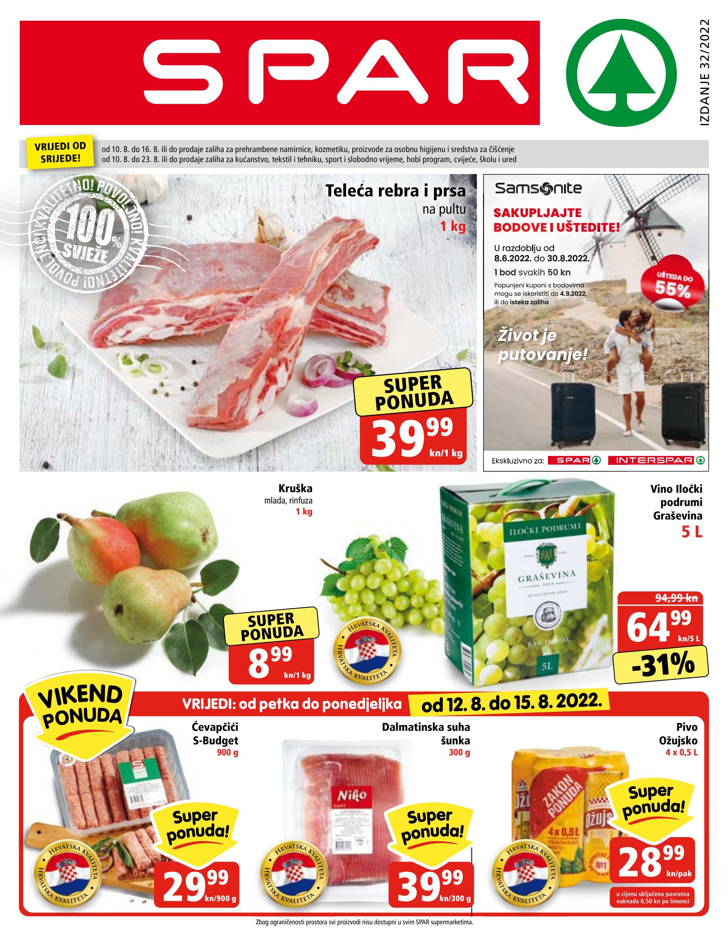 Spar katalog od 10.-23.08.2022. by Catalog.hr - Issuu