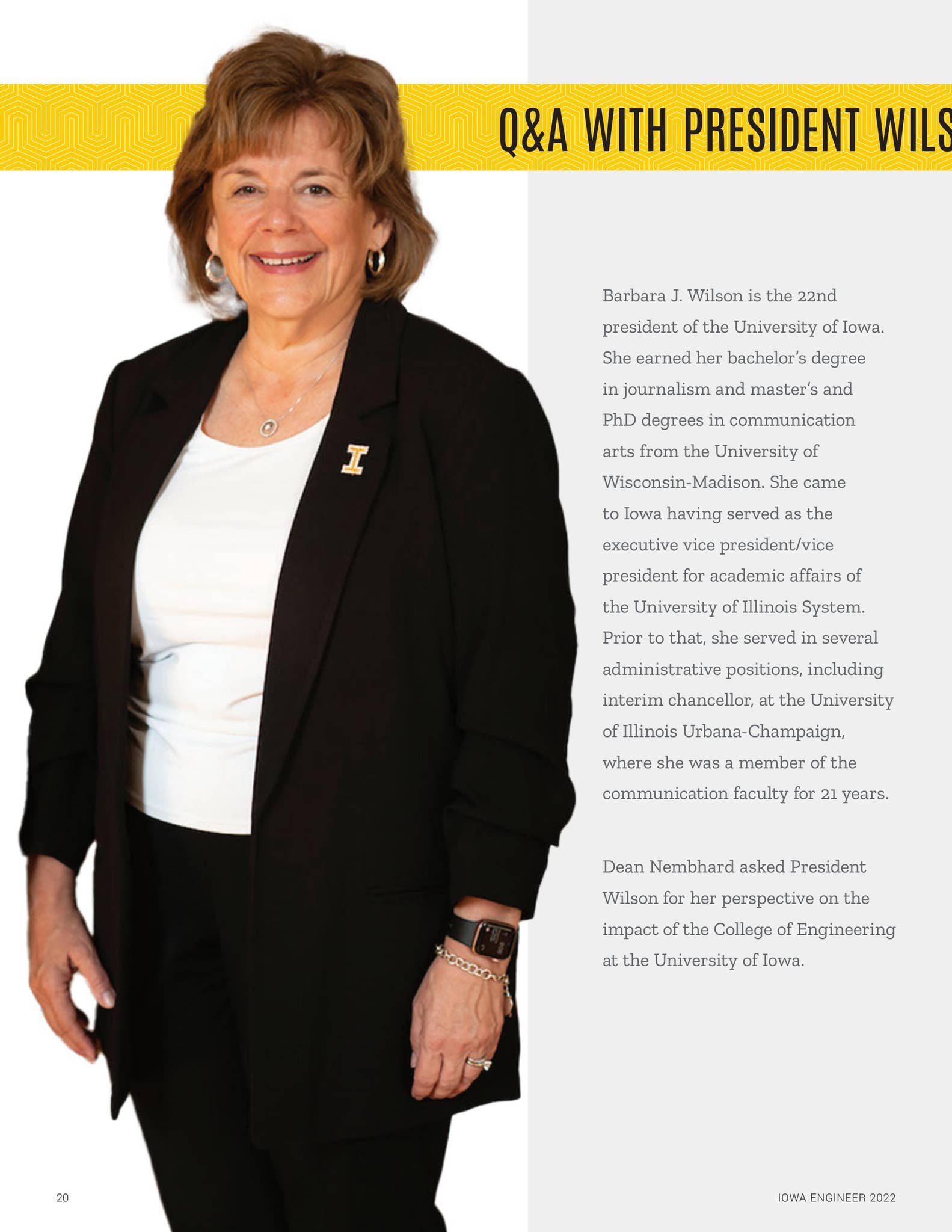 Iowa Engineer 2022 by UIowa Engineering - Issuu