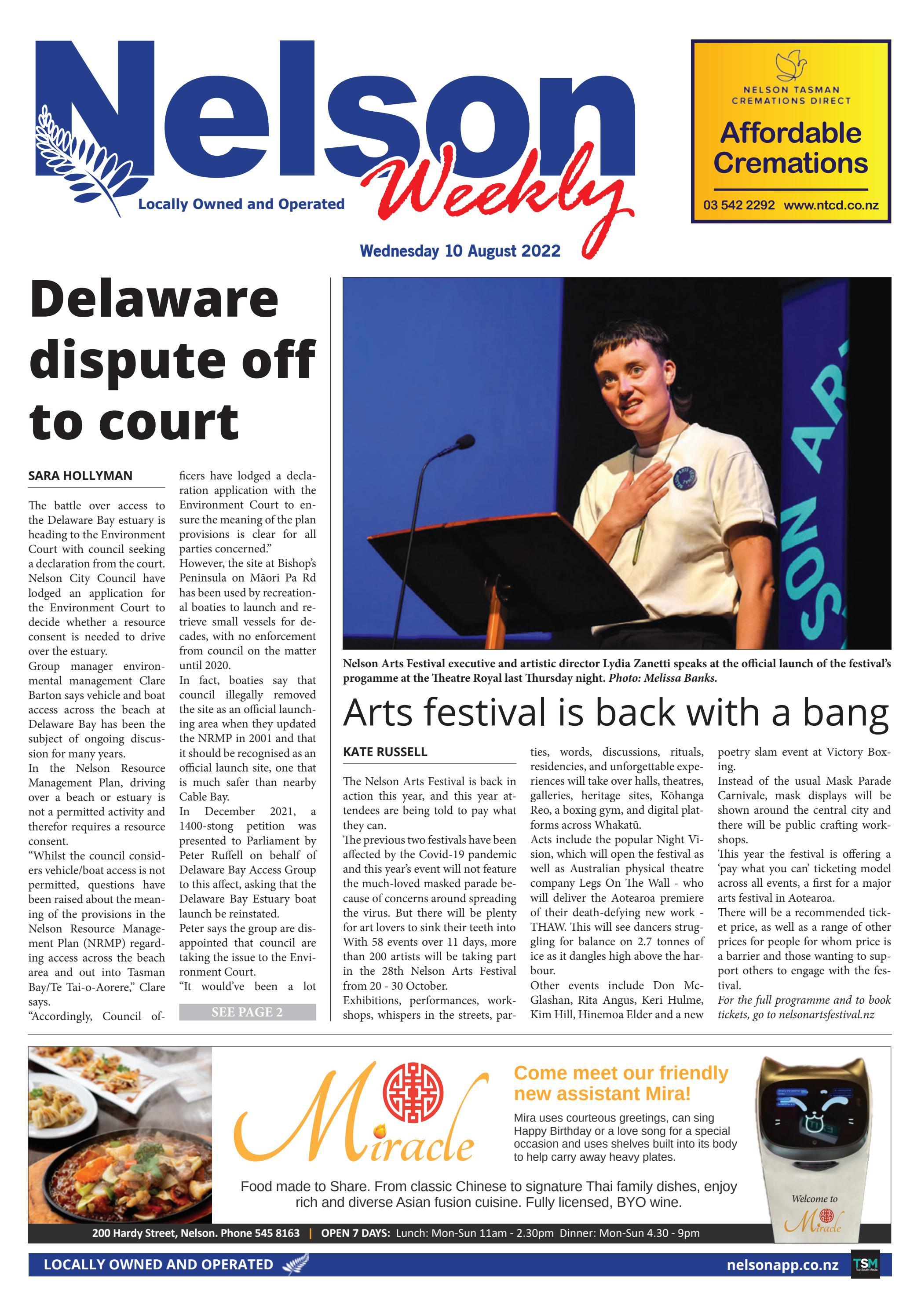 Nelson Weekly - 10 August 2022 by Top South Media - Issuu