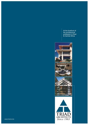 TRIAD ARCHITECTS COMPANY PROFILE by triadarchitects - Issuu