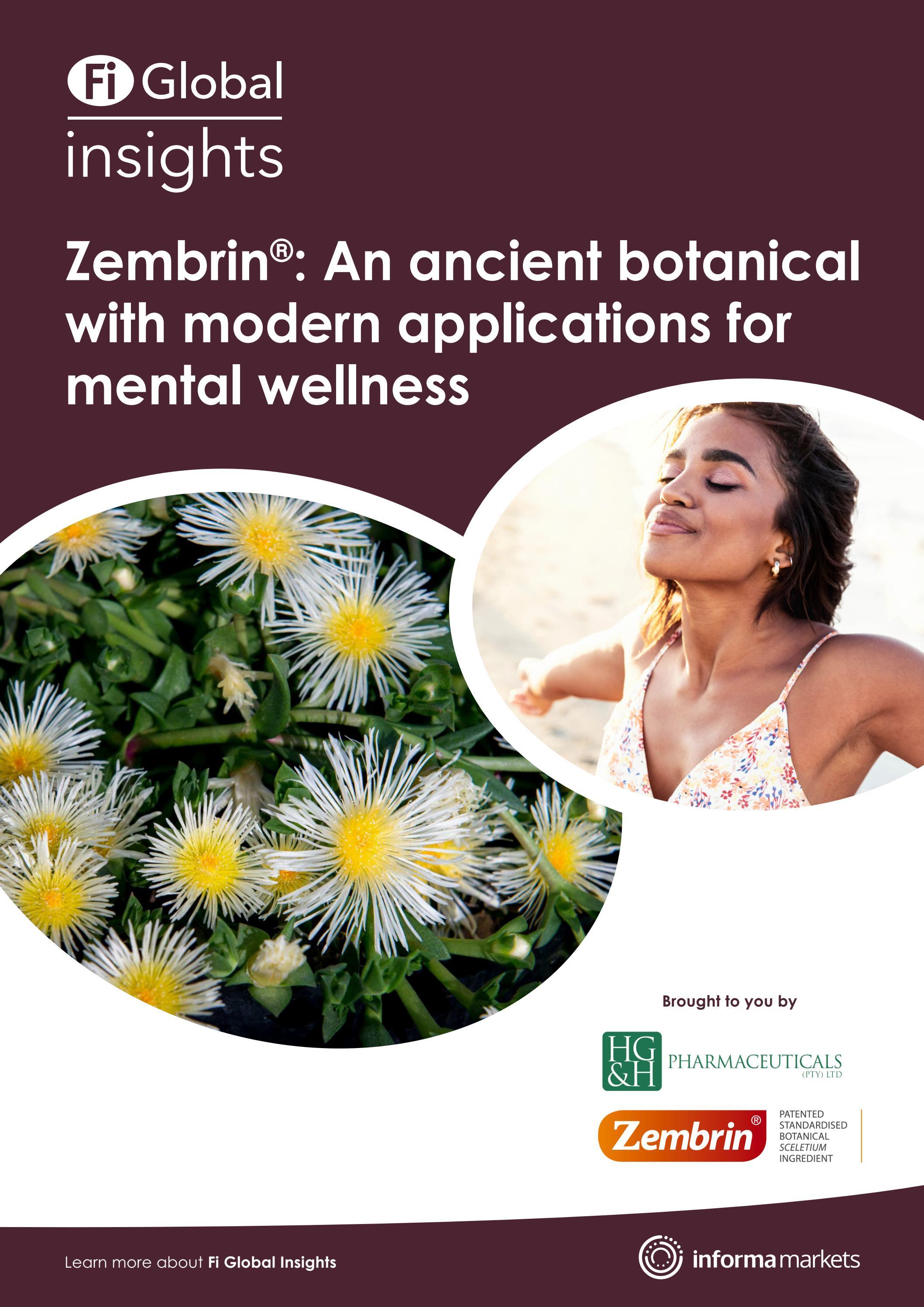 Zembrin®: An ancient botanical with modern applications for mental ...
