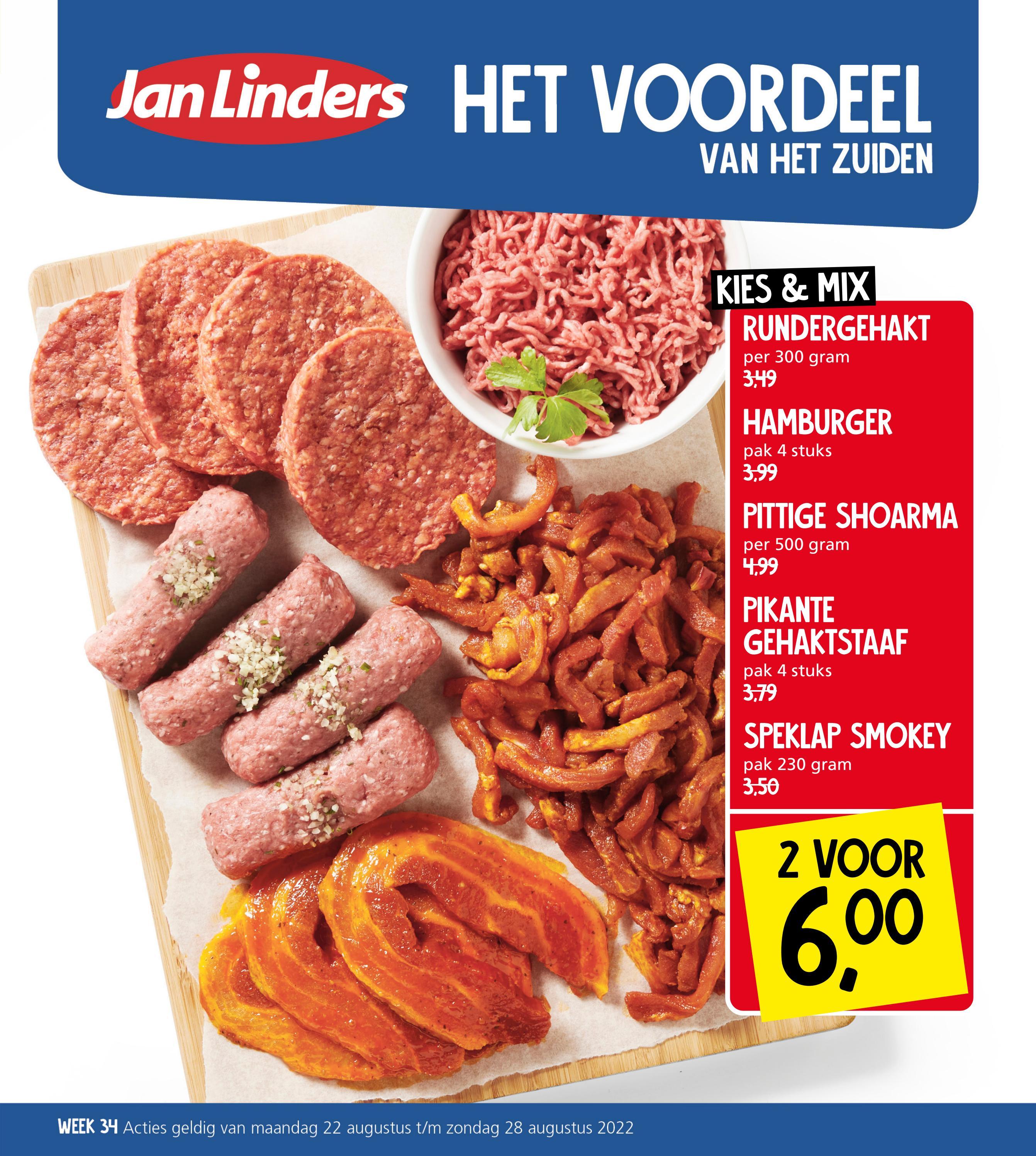 Folder week 34 by Jan Linders Supermarkten - Issuu