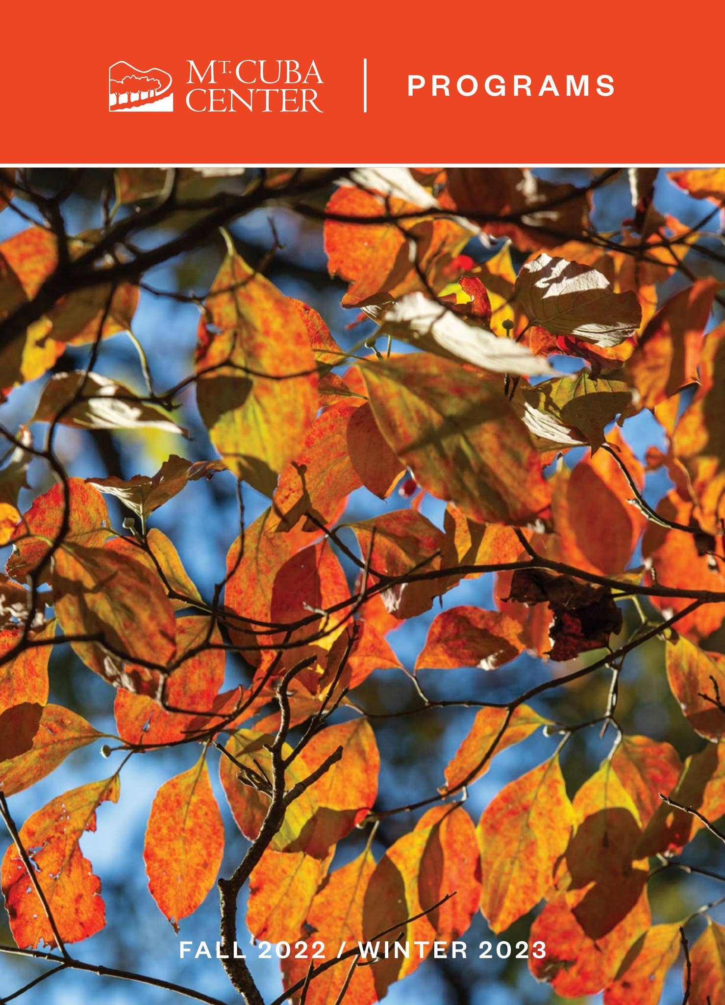 Fall 2022/ Winter 2023 Program Guide by Mt. Cuba Center - Issuu