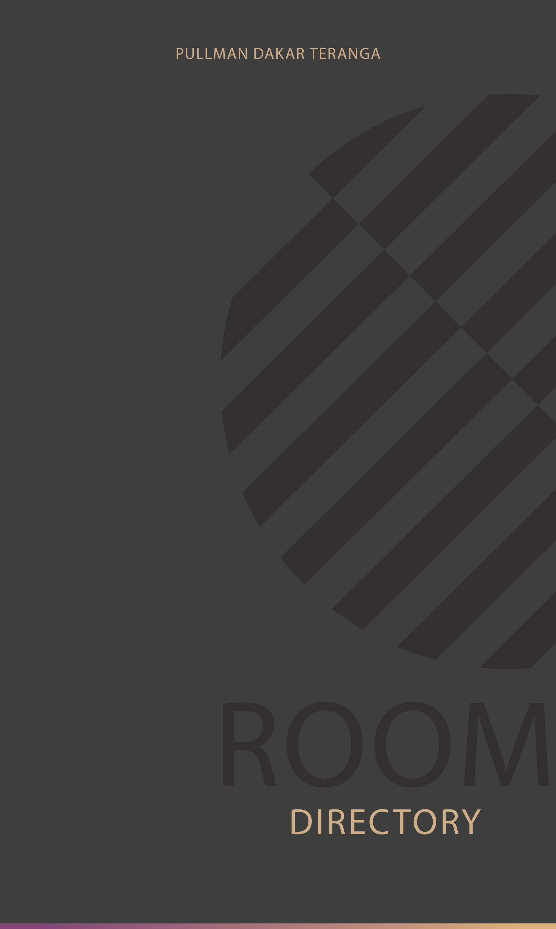 ROOM DIRECTORY - EN by PullmanDakarTeranga - Issuu