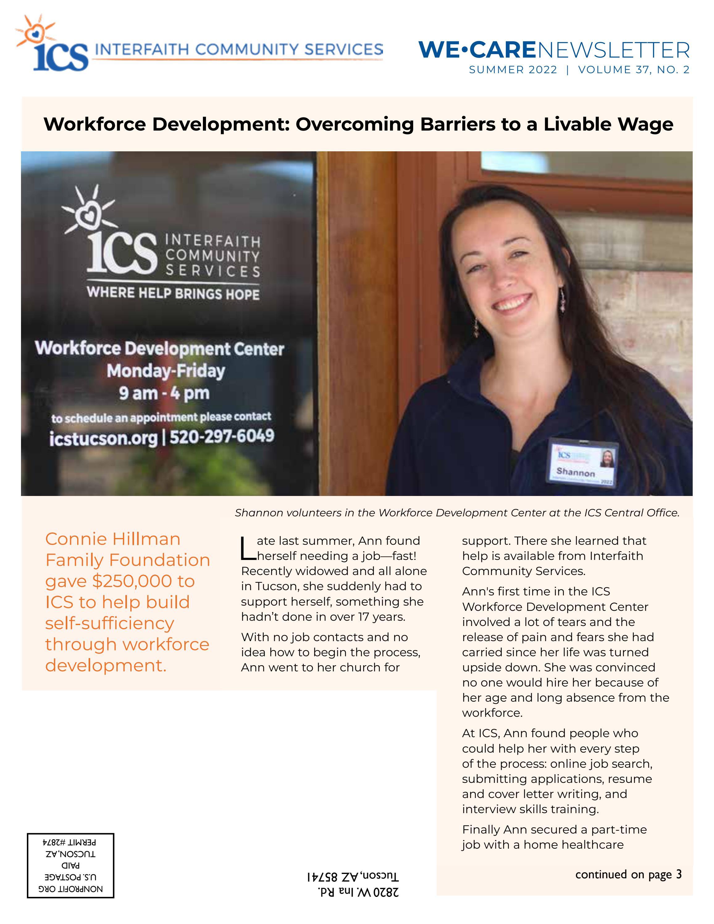 Interfaith Community Services Summer Newsletter 2022 by ...