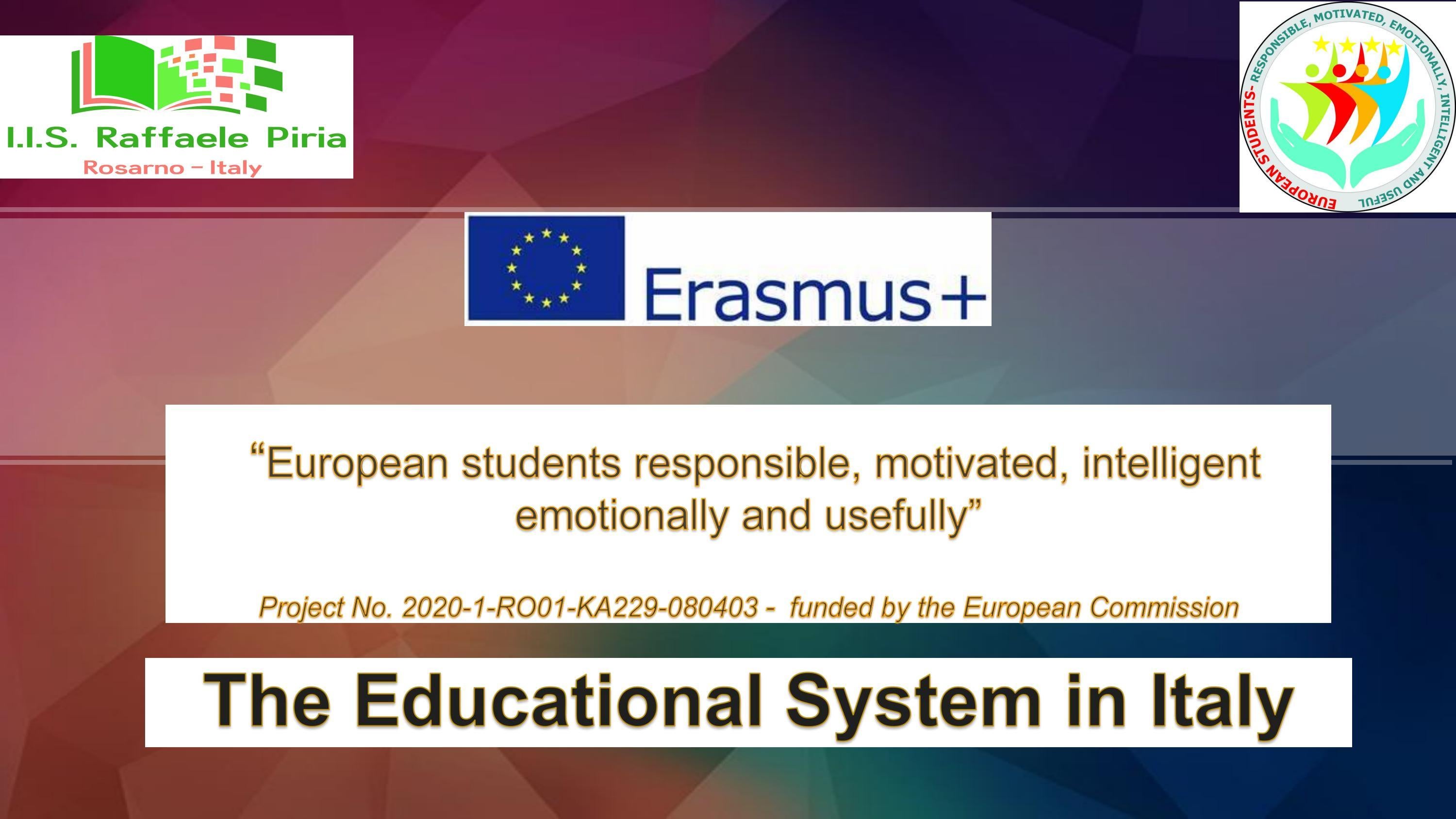 The Educational System in Italy by Violeta Dragut - Issuu