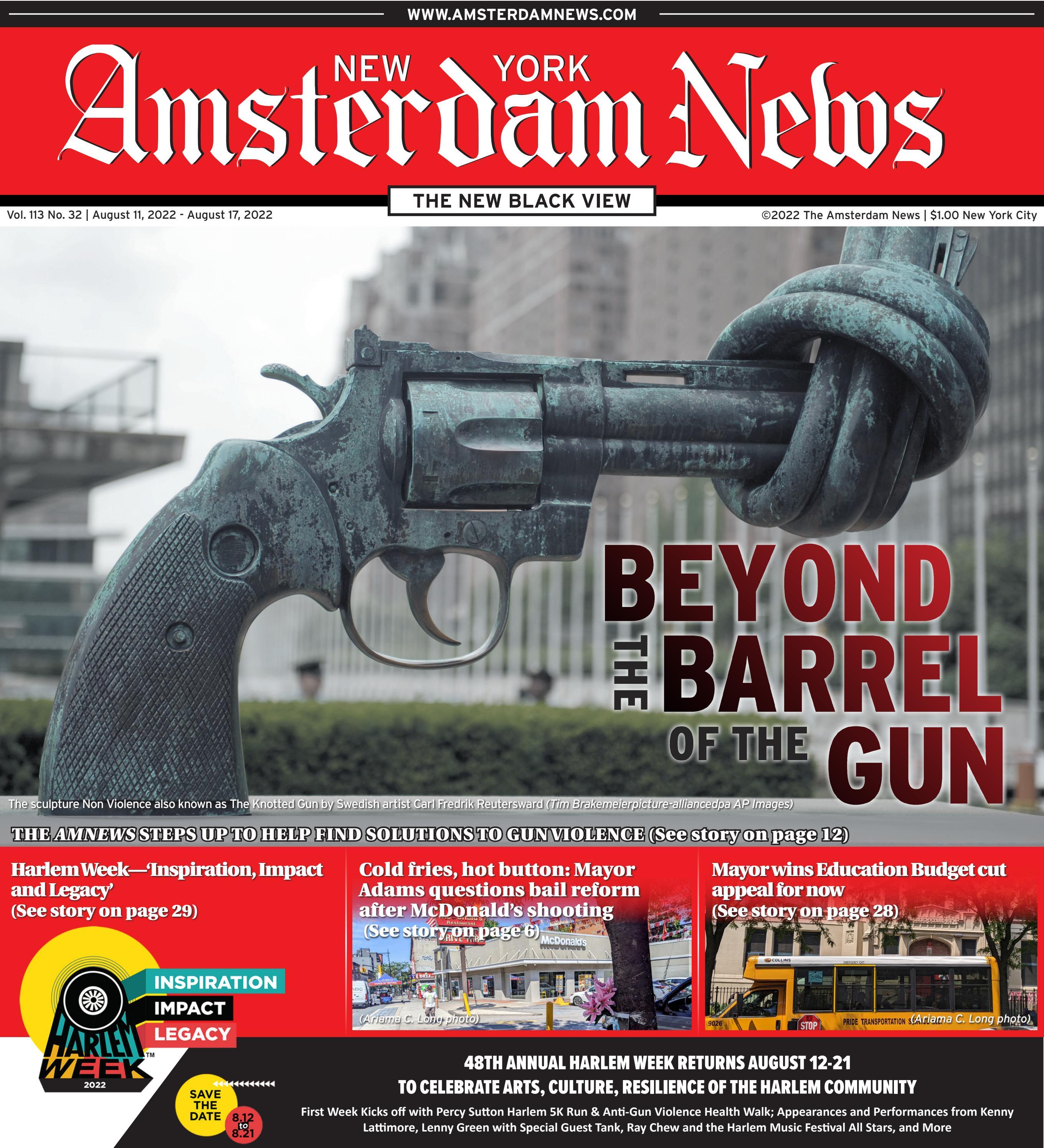 The New York Amsterdam News Issue # 32 August 11-17, 2022 by AmsterdamNews - Issuu