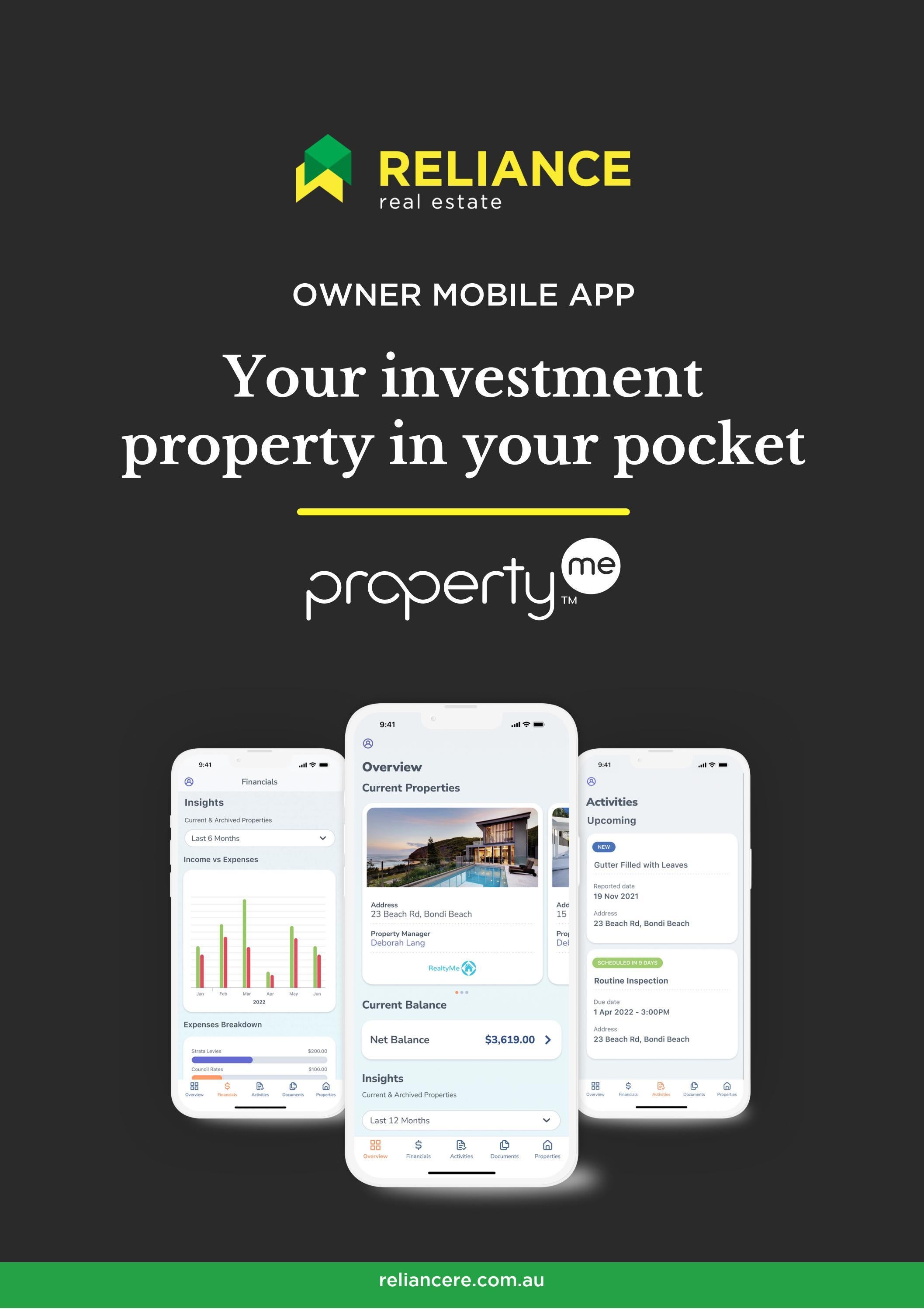Reliance Landlord Mobile App by Reliance Real Estate - Issuu