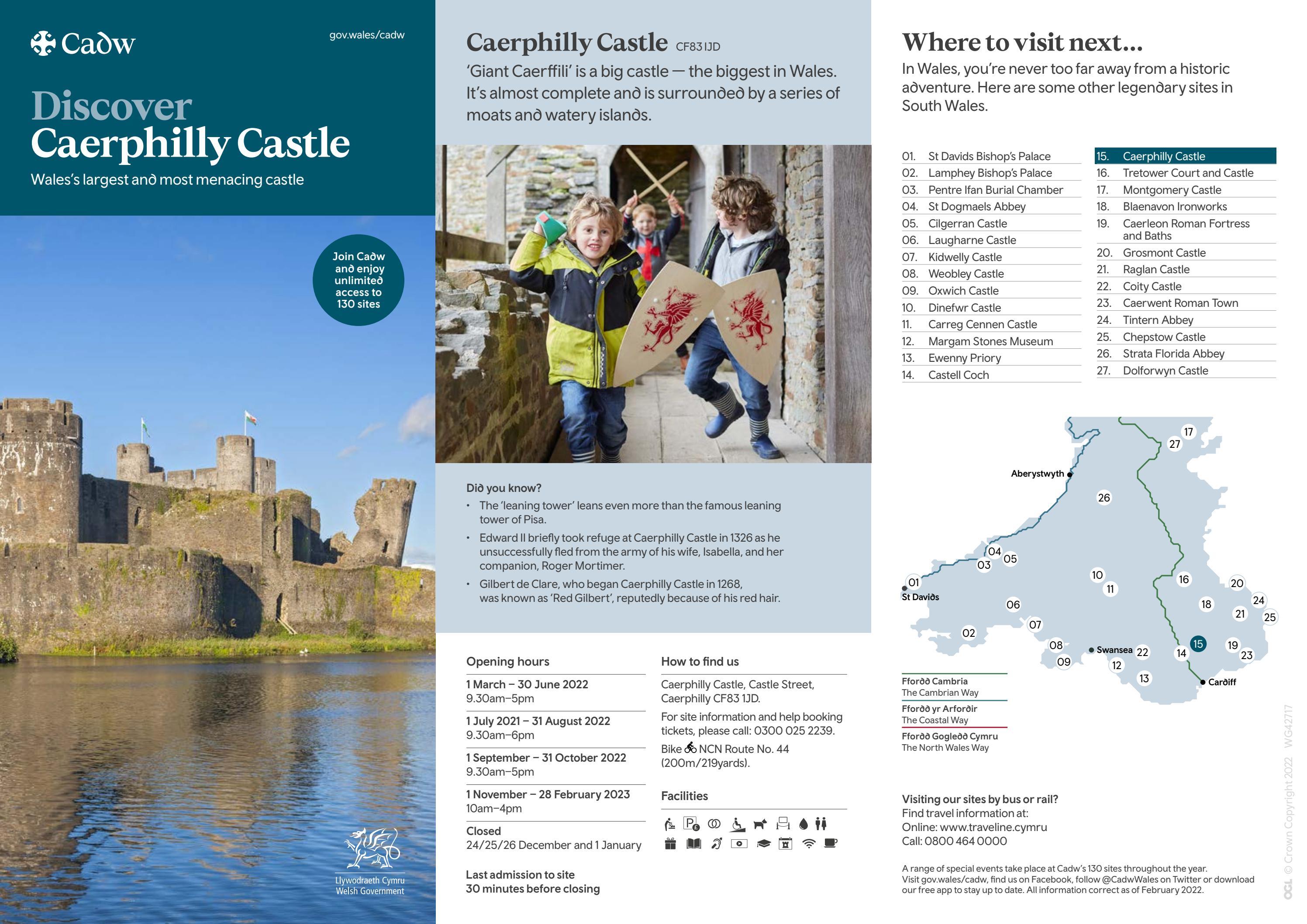 Cadw Discover Leaflets by Central Design Team Publications - Issuu