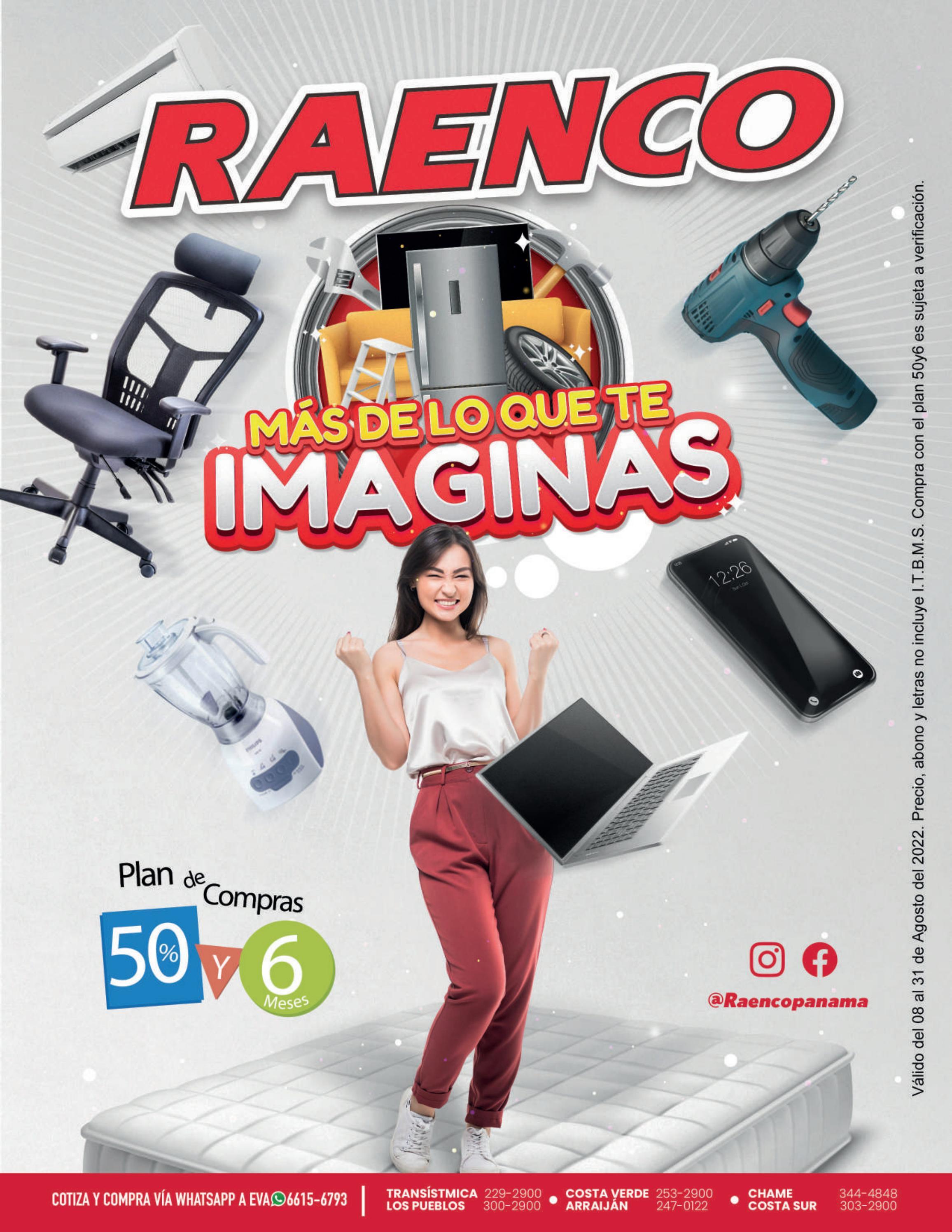 Raenco - Catálogo de Agosto by Raenco Internacional S.A. - Issuu