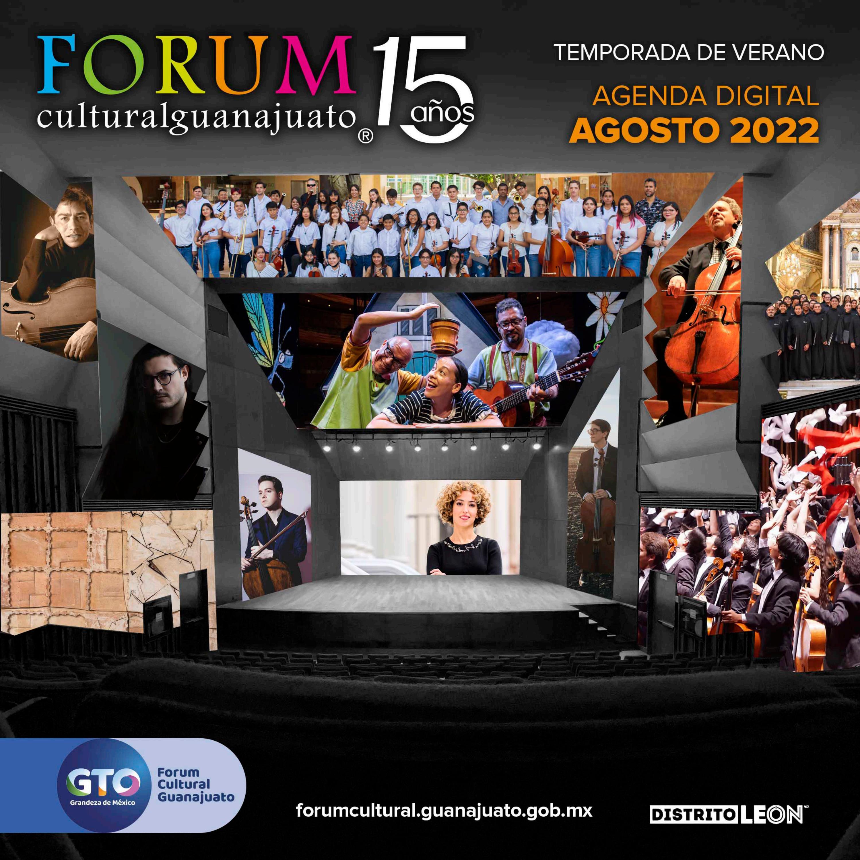 Agenda digital FORUM · Agosto 2022 by Forum Cultural - Issuu