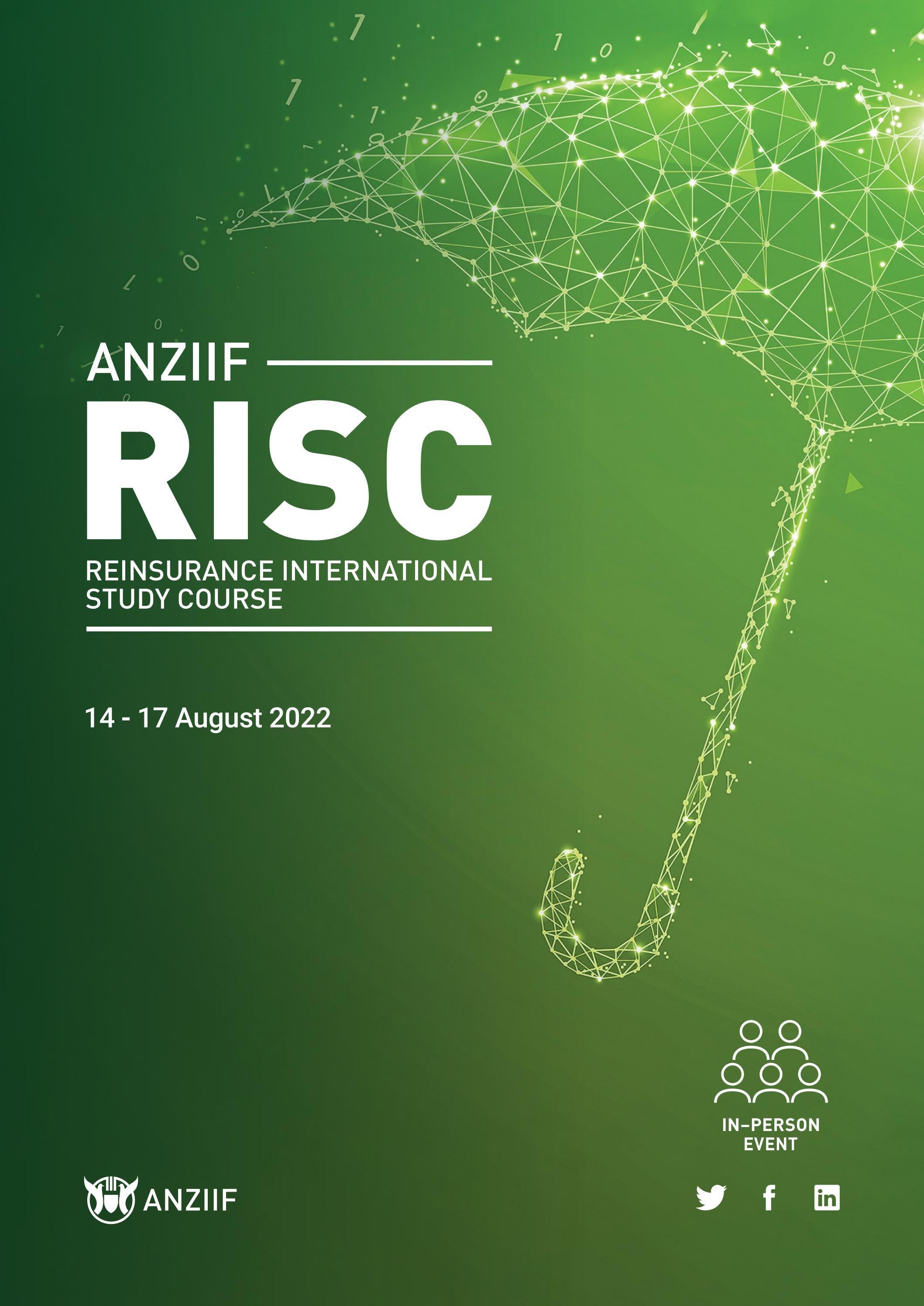 ANZIIF Reinsurance International Study Course (RISC) Program by ANZIIF ...