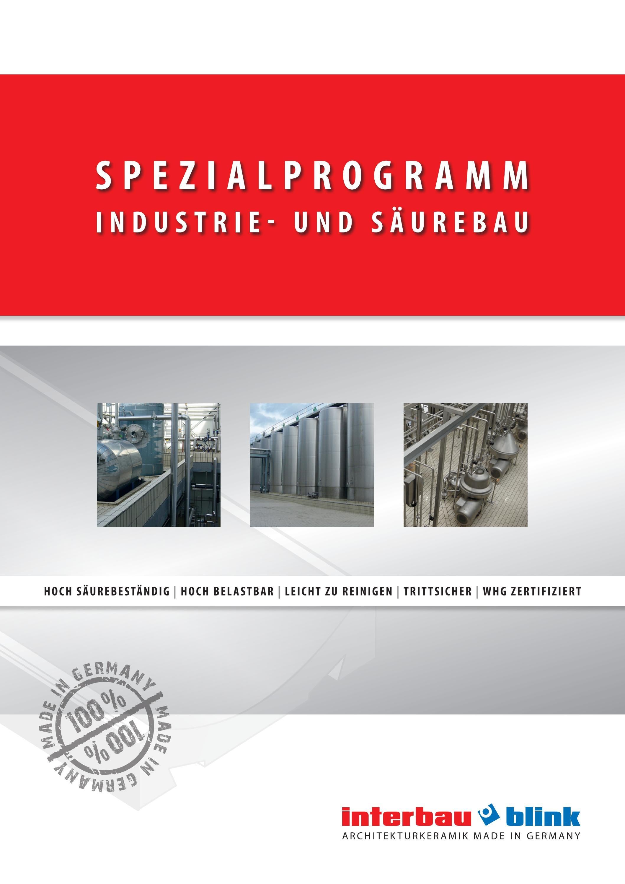 Industrie- und Säurebau | Interbau-Blink by interbau_blink - Issuu