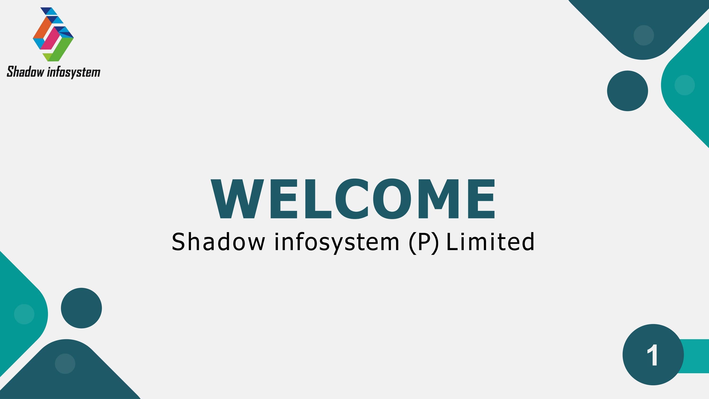 shadow infosystem by Shadow info - Issuu