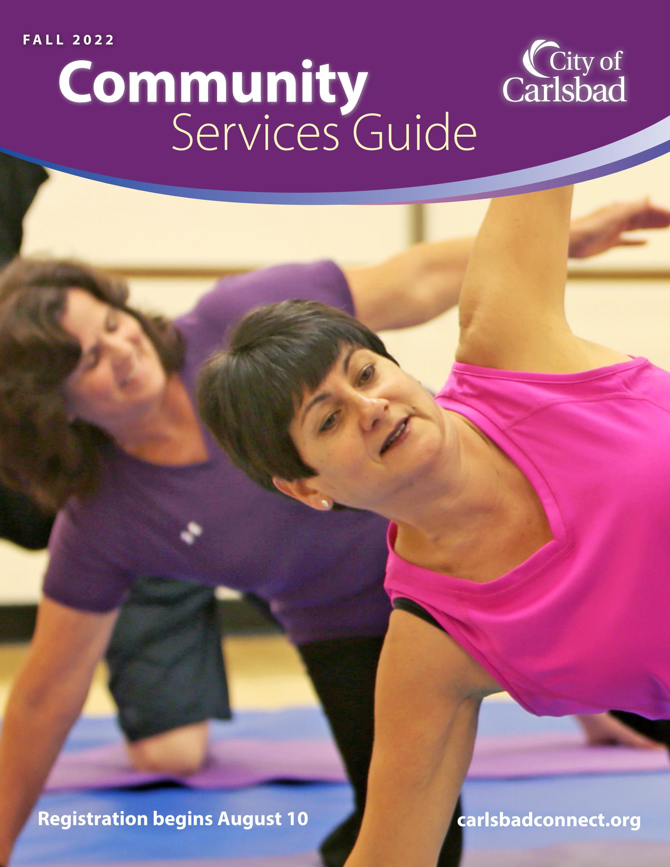 Community Services Guide Fall 2022 by City of Carlsbad - Official - Issuu