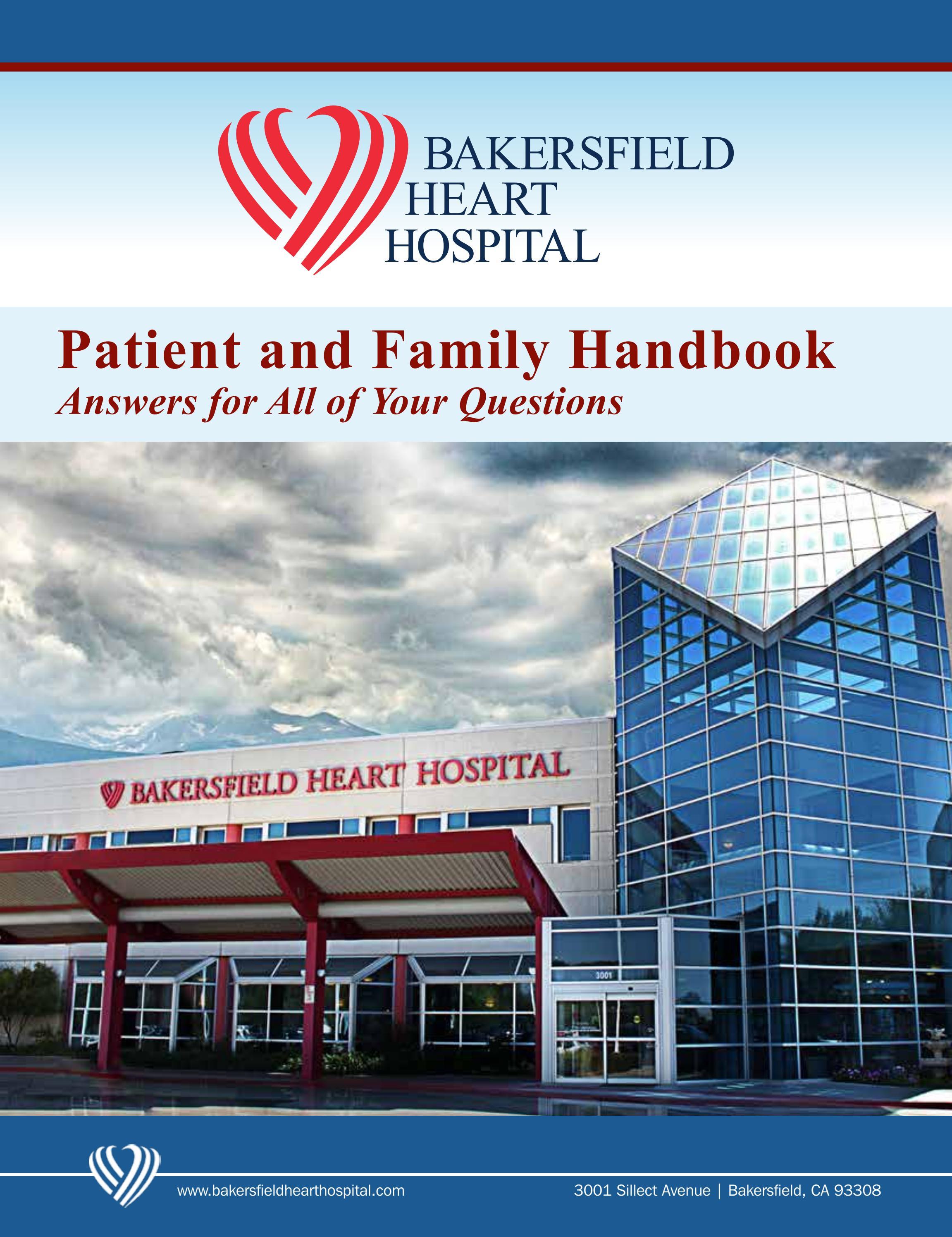Bakersfield Heart Hospital Patient Handbook 2022 by joshregalpub - Issuu