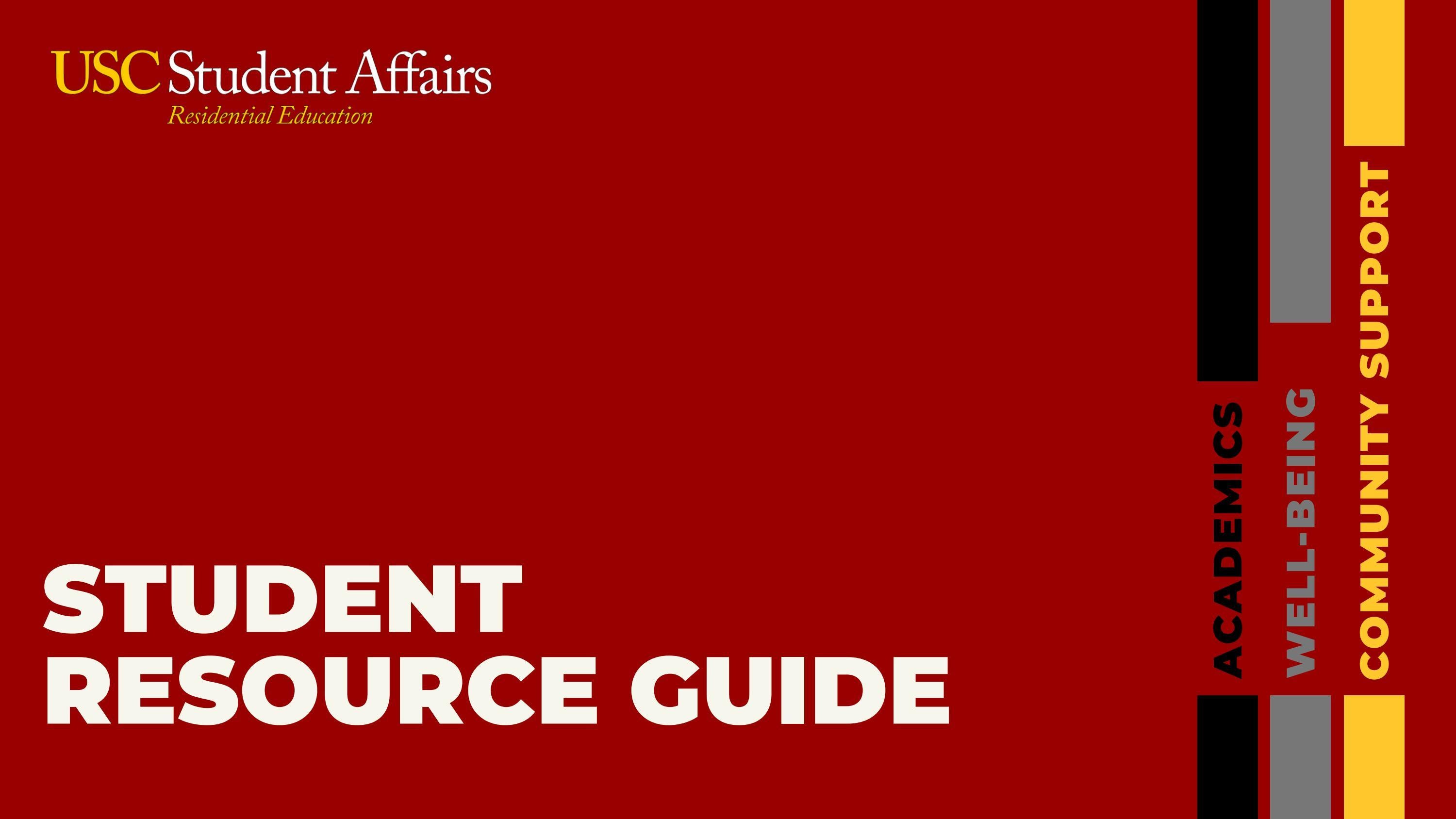 USC Student Resource Guide (2022-23) by University of Southern ...