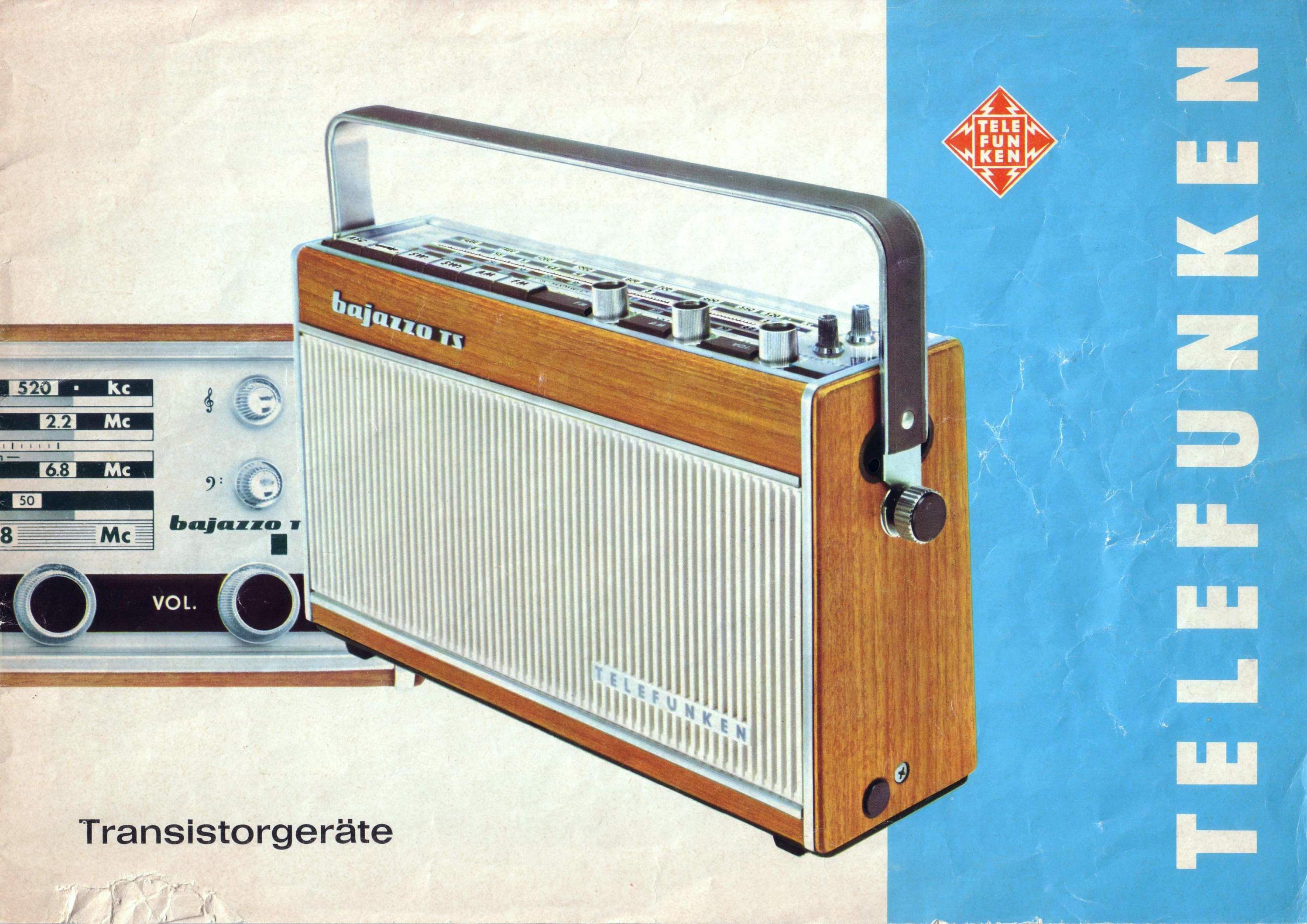 Telefunken 1967 Kofferradioprospekt by Alex Chernyak - Issuu