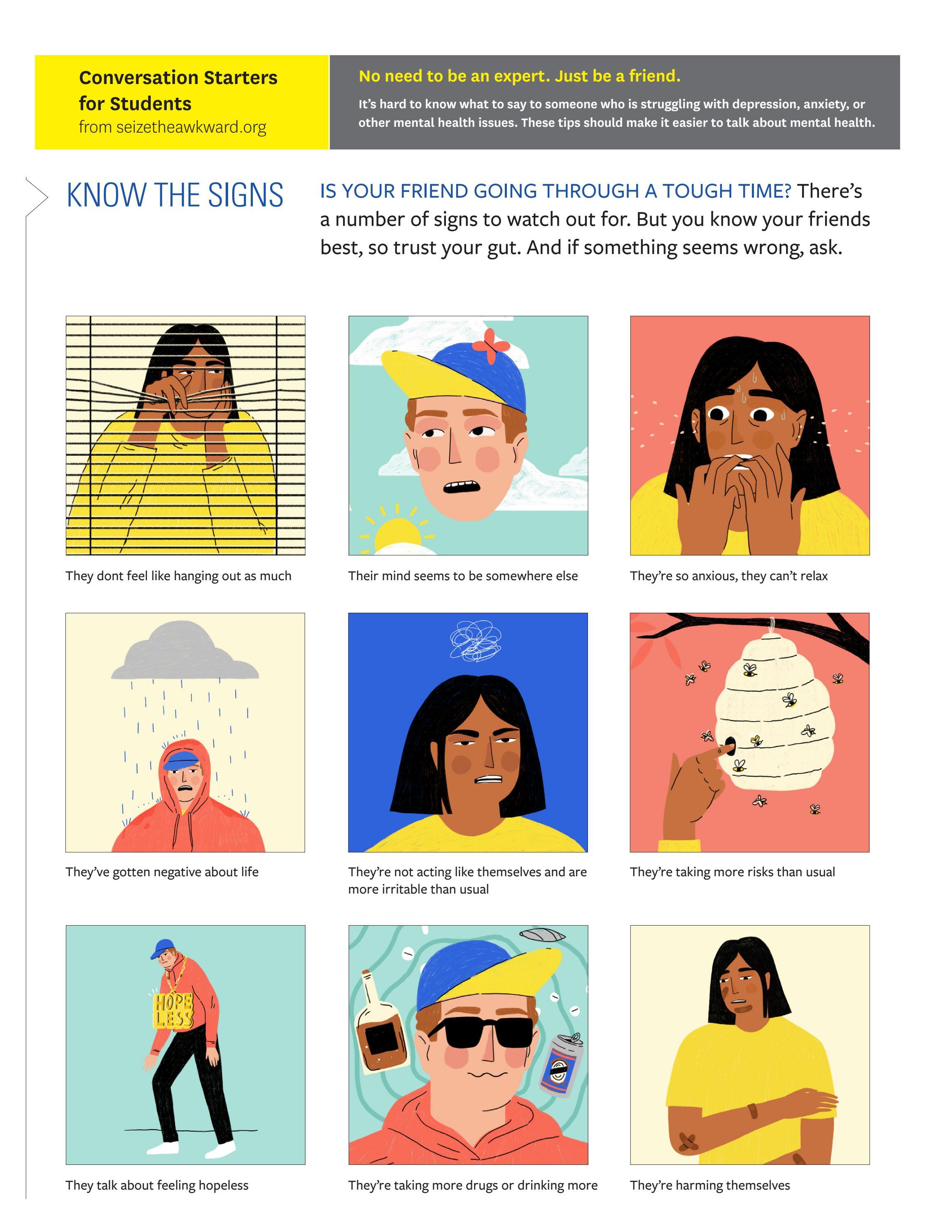 Know the Signs and "Seize the Awkward" by University of Southern ...