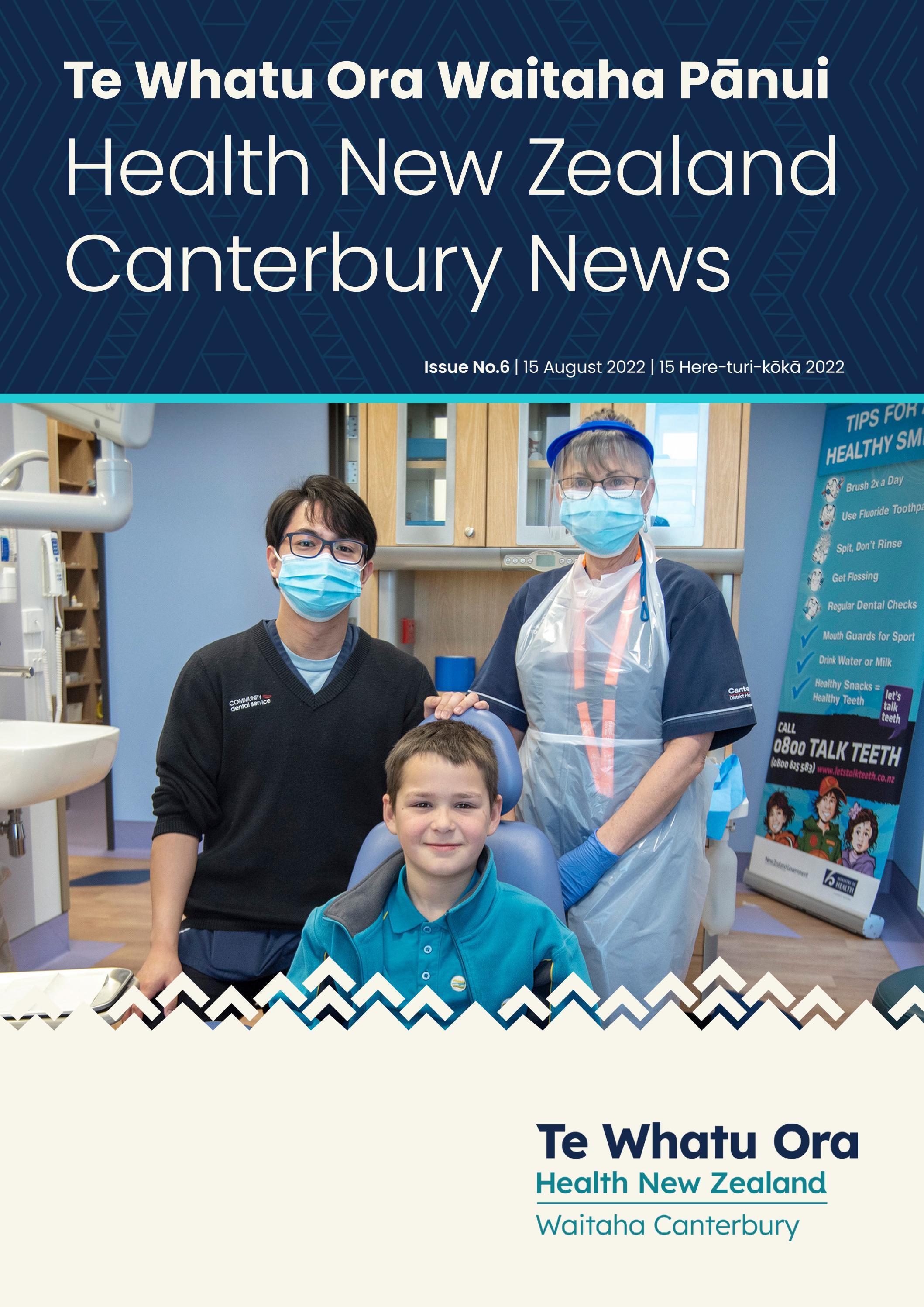 Te Whatu Ora Waitaha | Canterbury Pānui Monday 15 August 2022 by Te ...