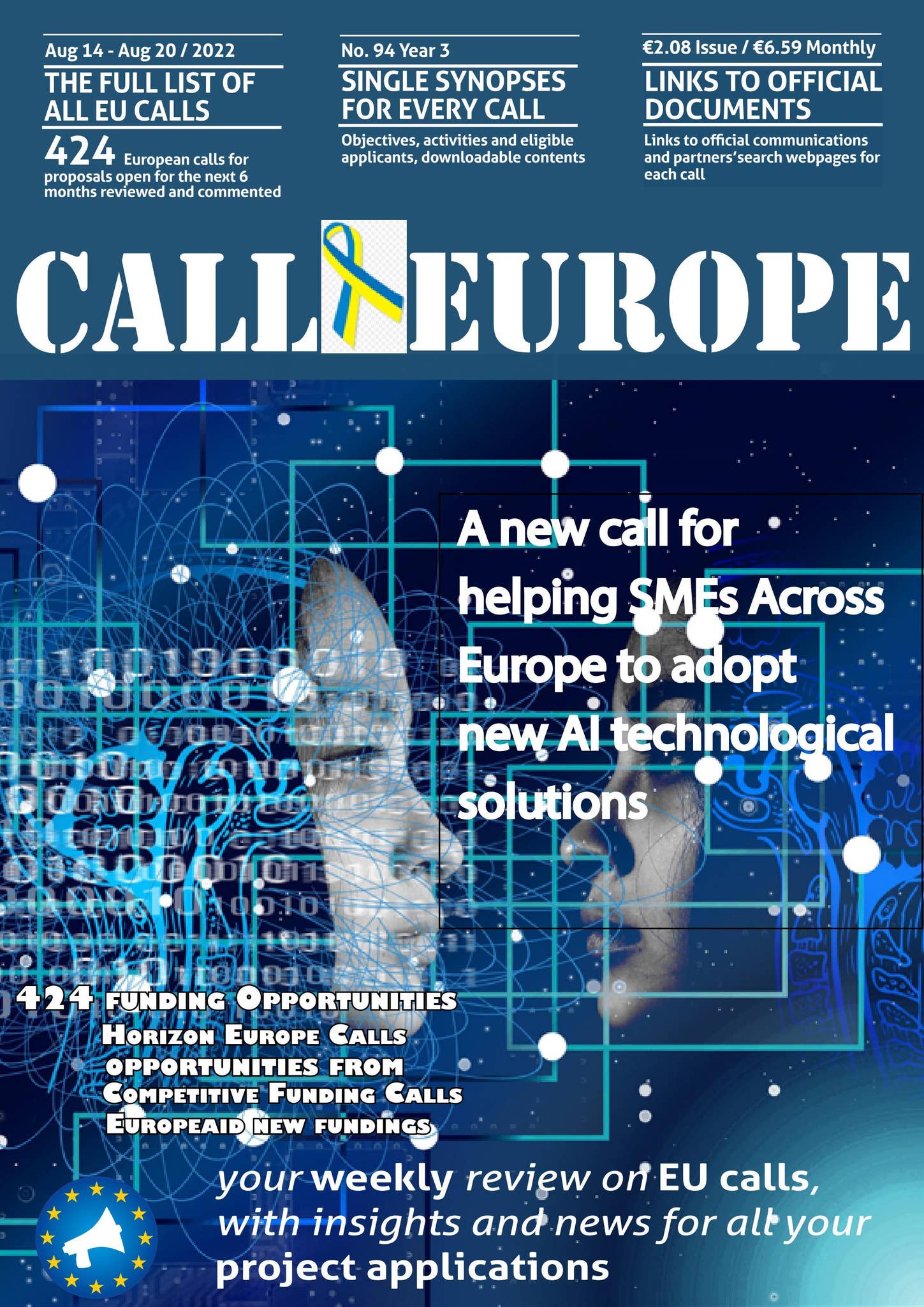 CallforEurope 14 August 2022 Edition by call4europe - Issuu