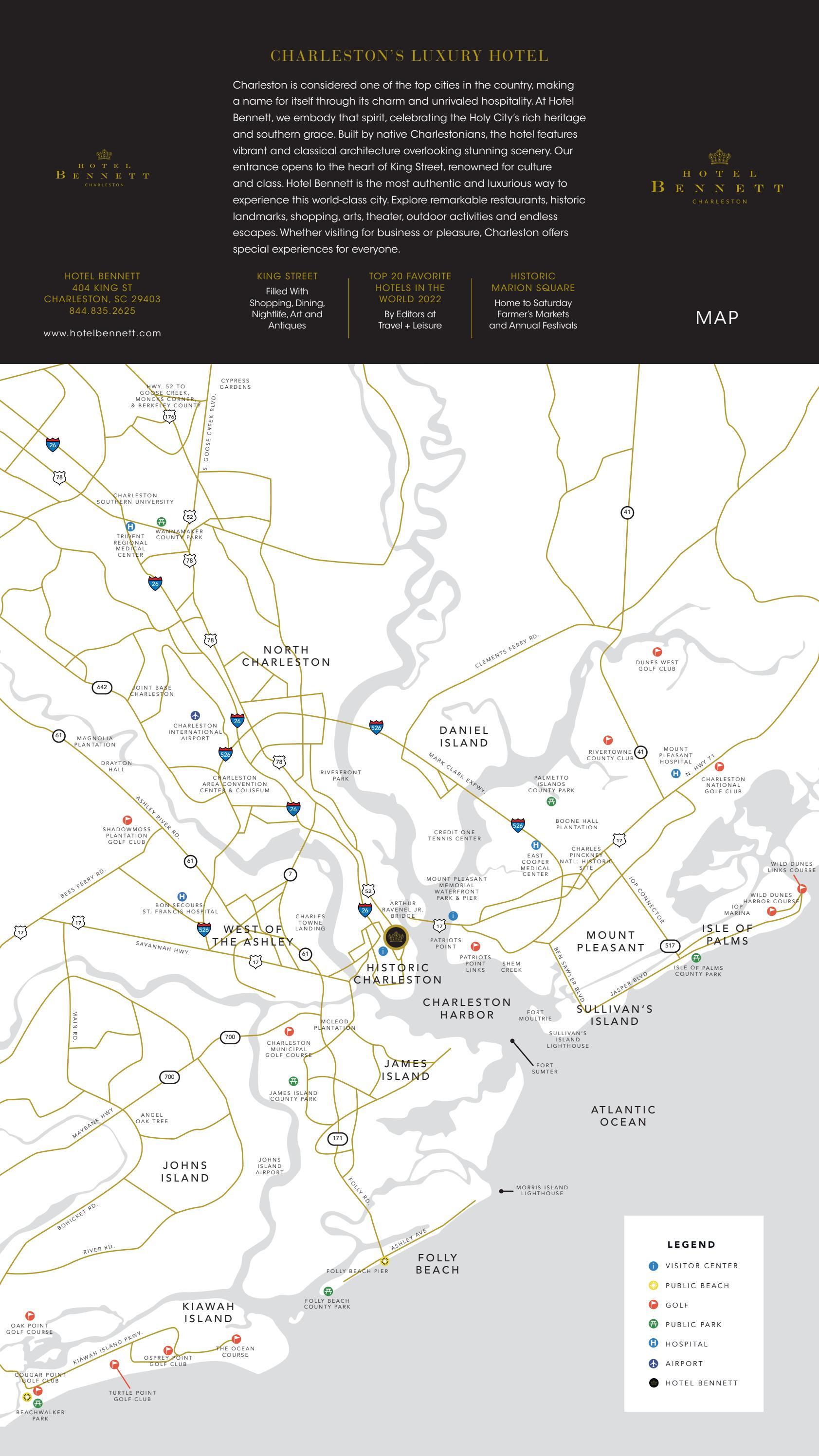 Hotel Bennett | City Map by Salamander Collection - Issuu
