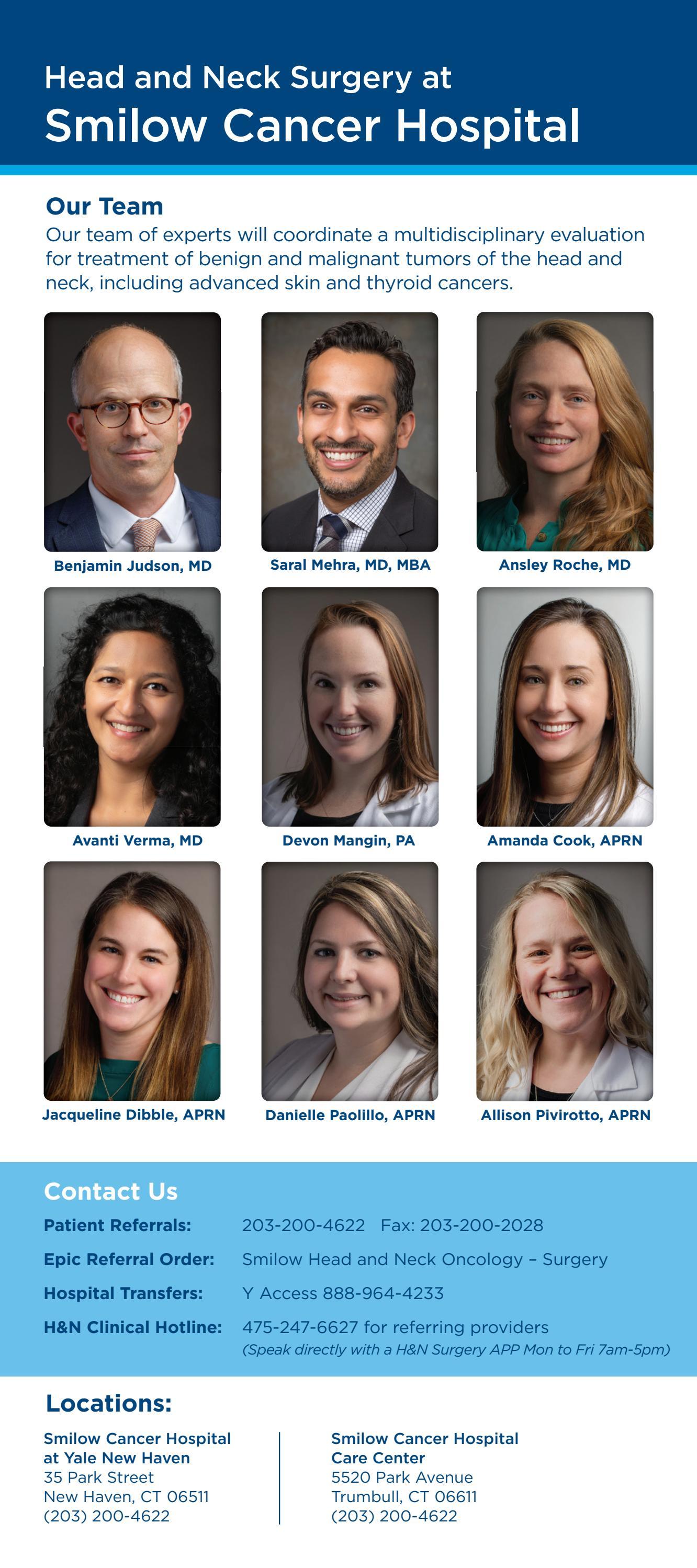 Head and Neck Surgery at Smilow Cancer Hospital by Smilow Cancer ...