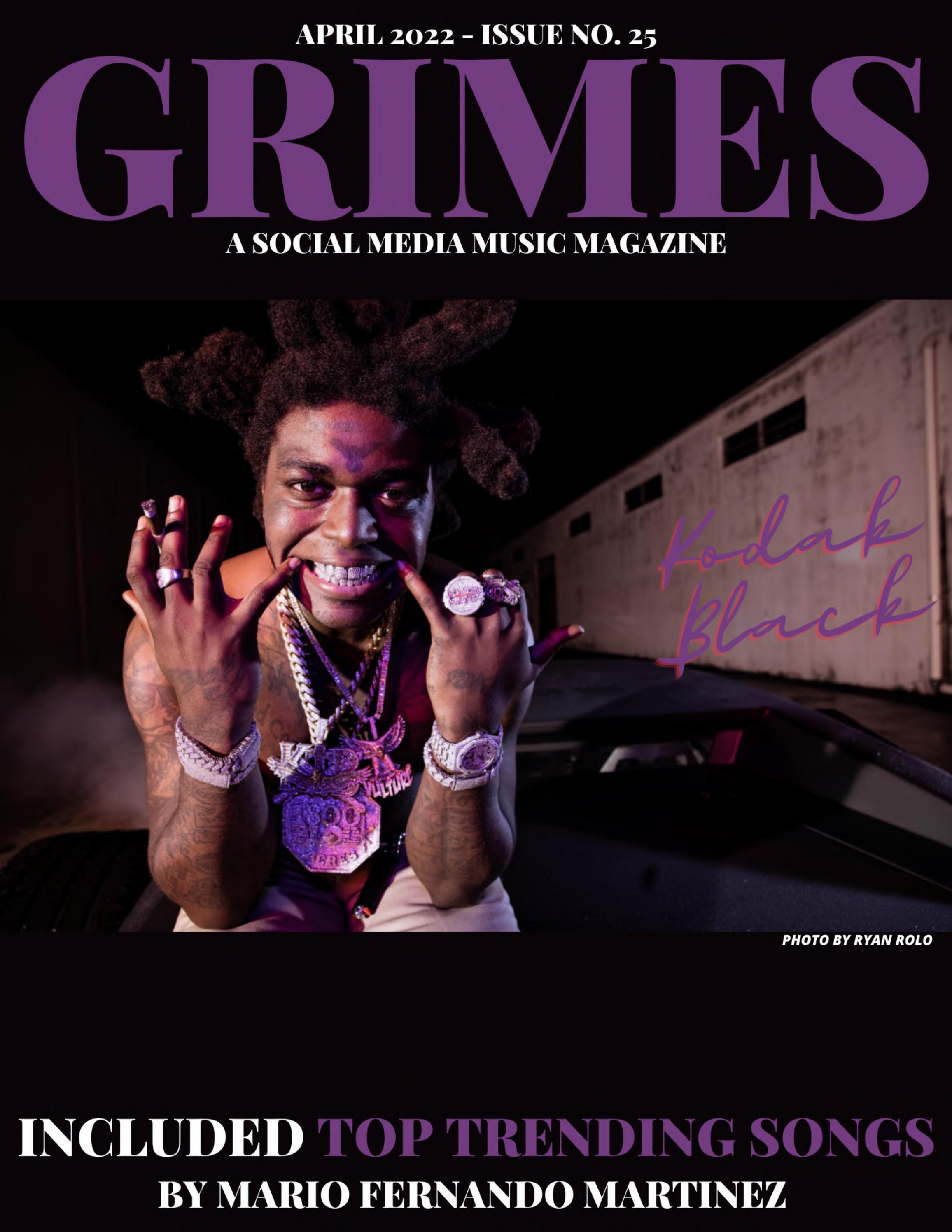 GRIMES MAGAZINE - APRIL 2022 - ISSUE 25 by Grimes Magazine - Issuu