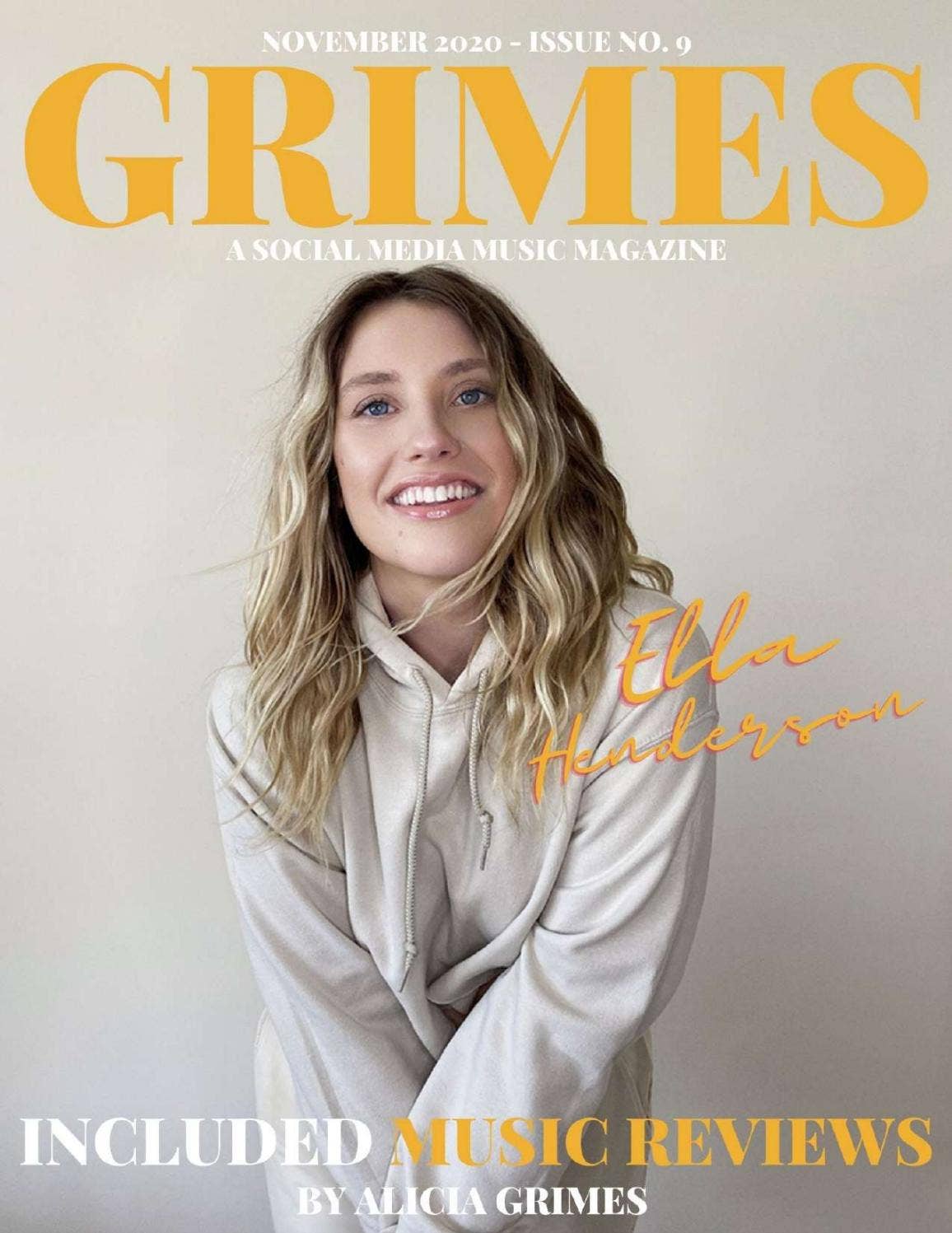 GRIMES MAGAZINE - NOVEMBER 2020 - ISSUE 9 by Grimes Magazine - Issuu