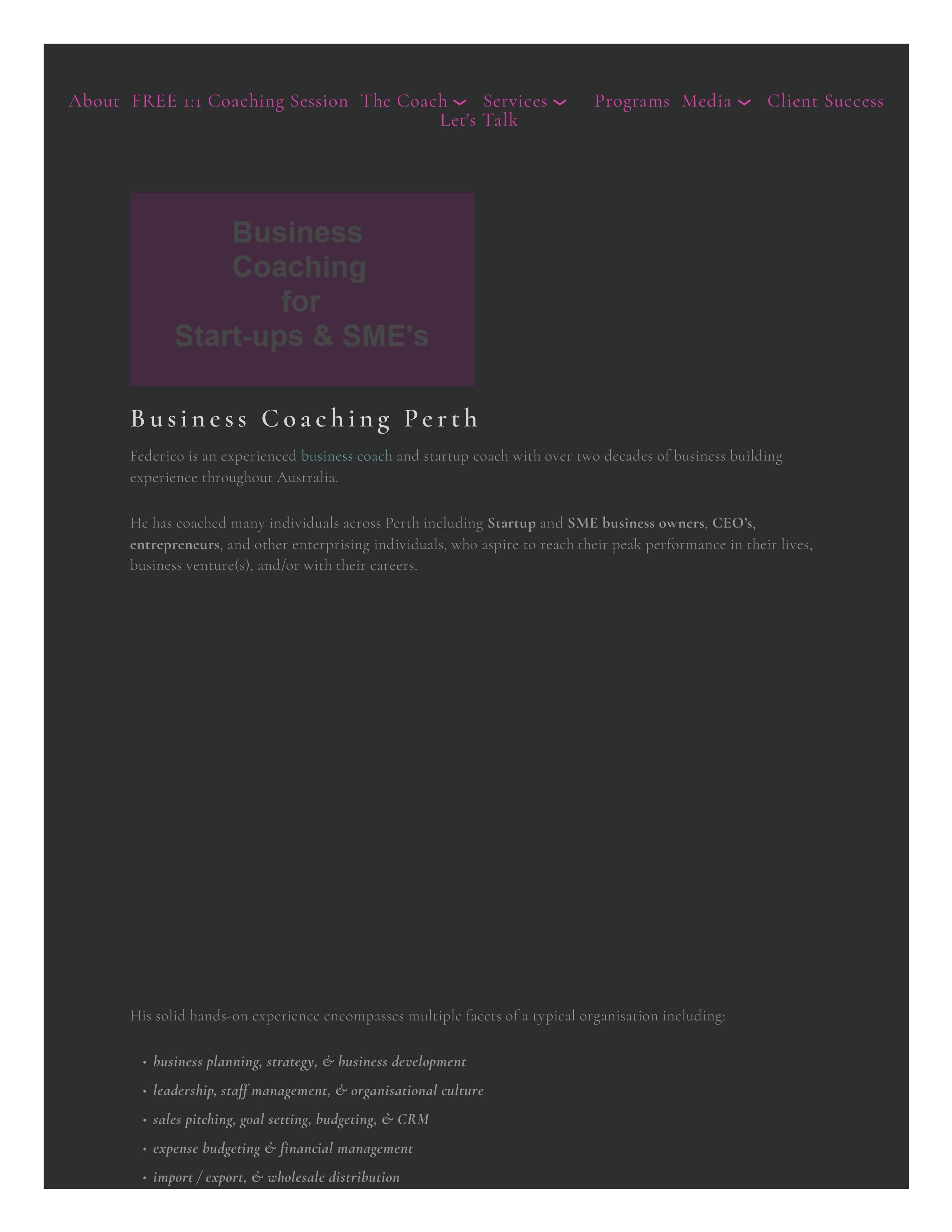 Business Coaching in Perth by Business_Creative - Issuu