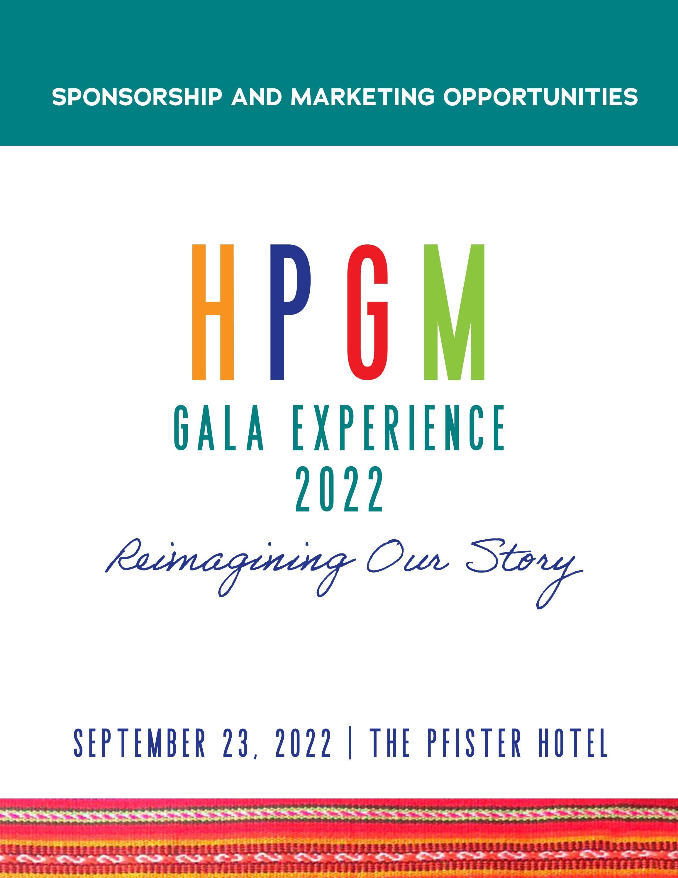 HPGM 2022 Sponsorship Packet Design by Al Rodriguez - Issuu