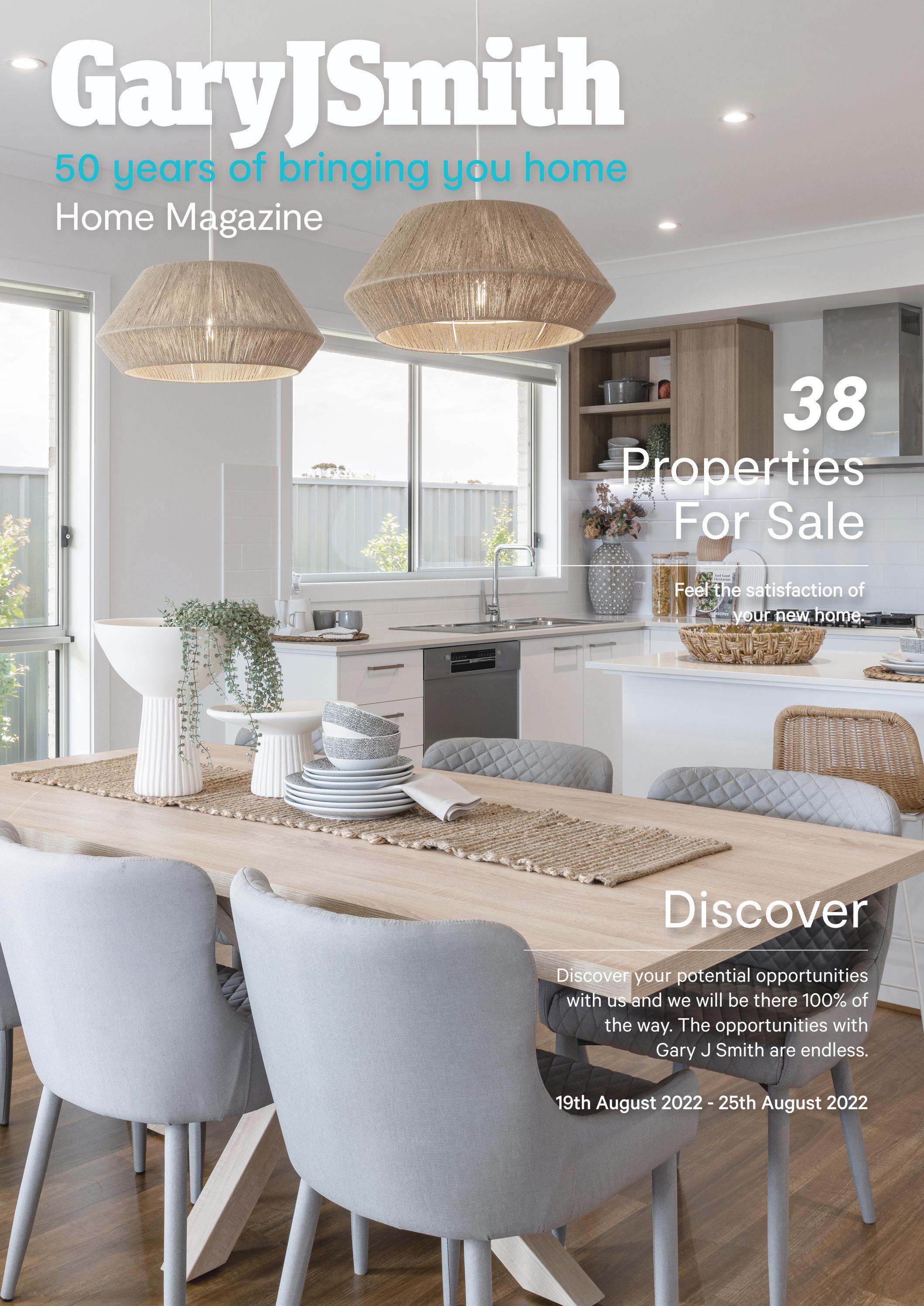 Gary J Smith - Home Magazine - 19-25 August 2022 - Issue 276 by The Fotobase Group - Issuu