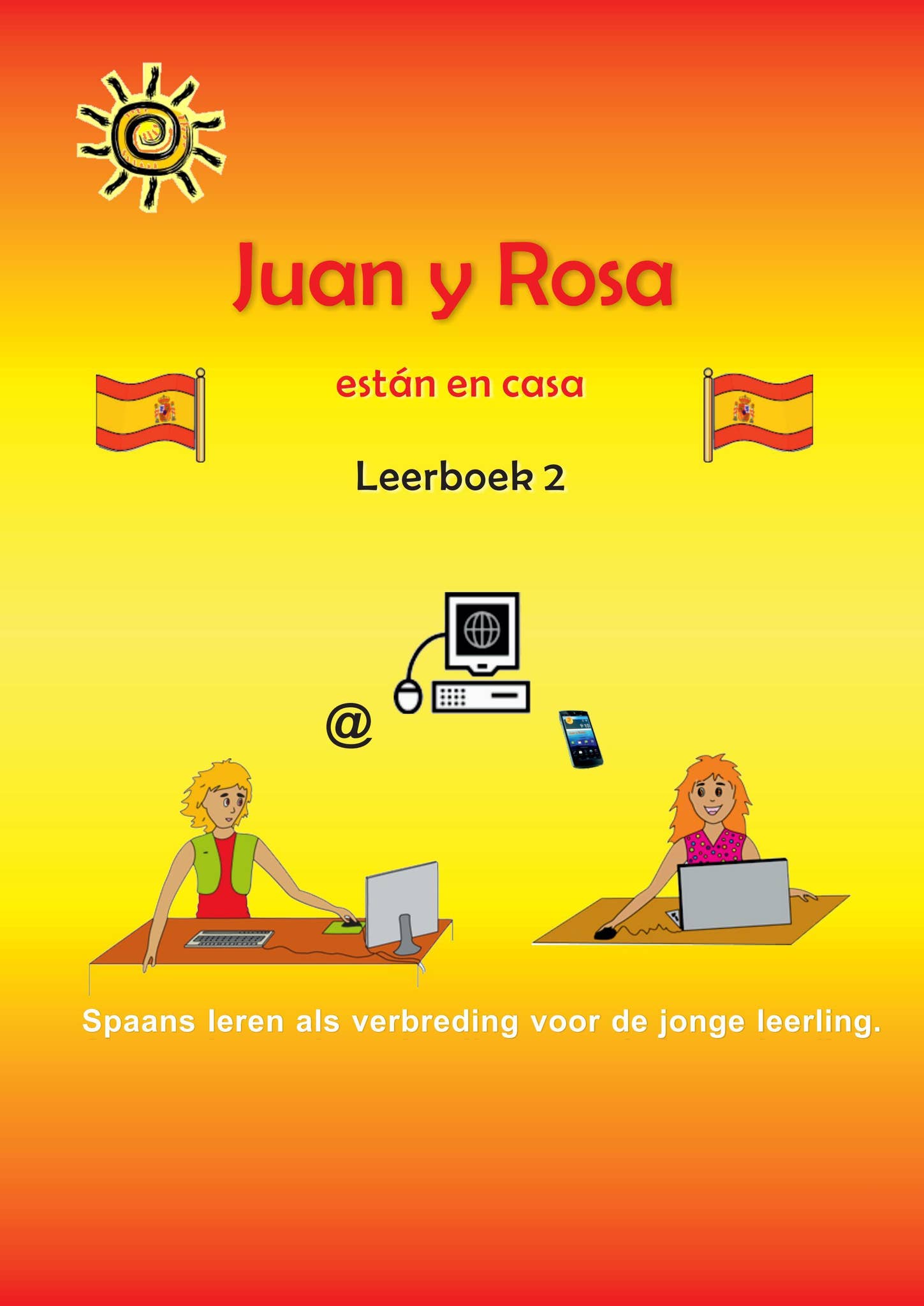 Están en casa leerboek, inkijkexemplaar - Juan y Rosa by Bekius ...