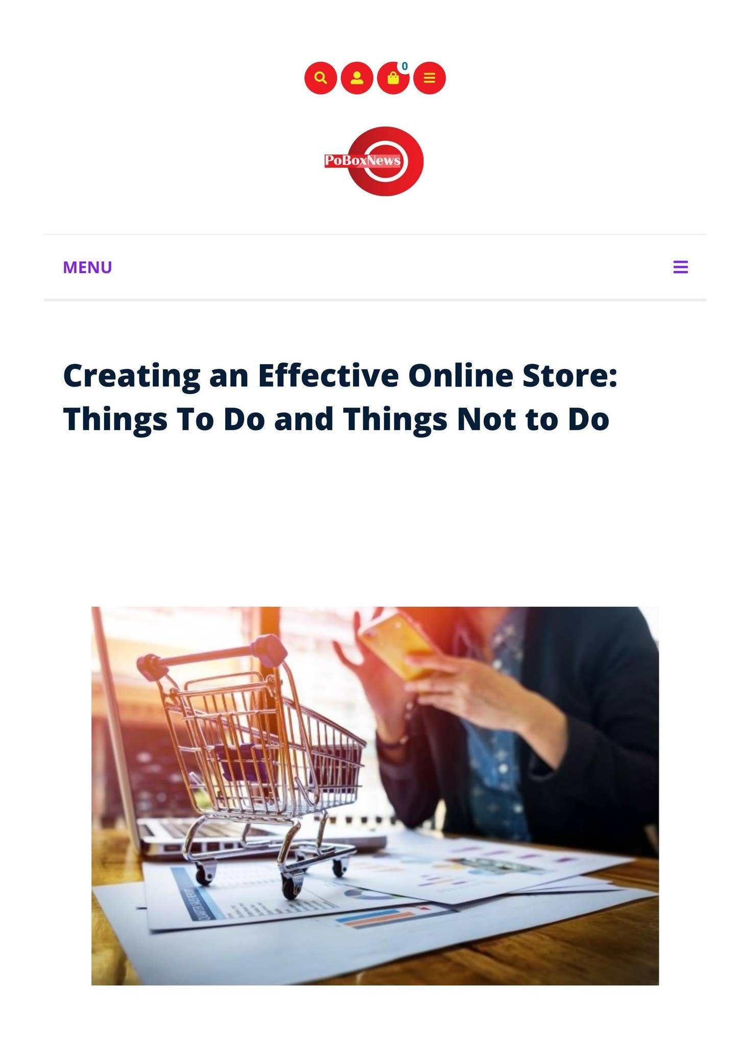 Creating an Effective Online Store: Things To Do and Things Not to Do ...