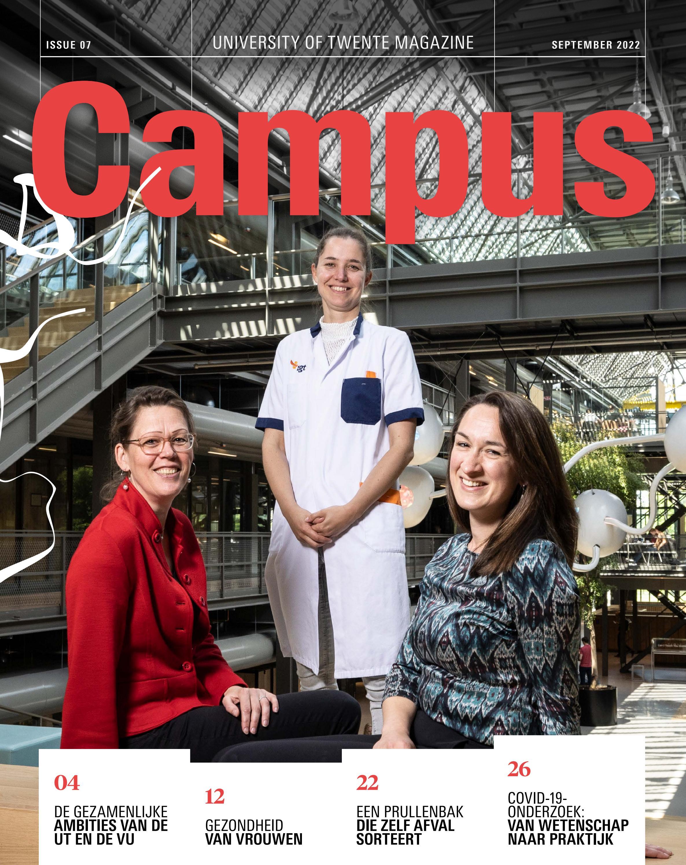 UT Campus 7e editie september NL by University of Twente - Issuu