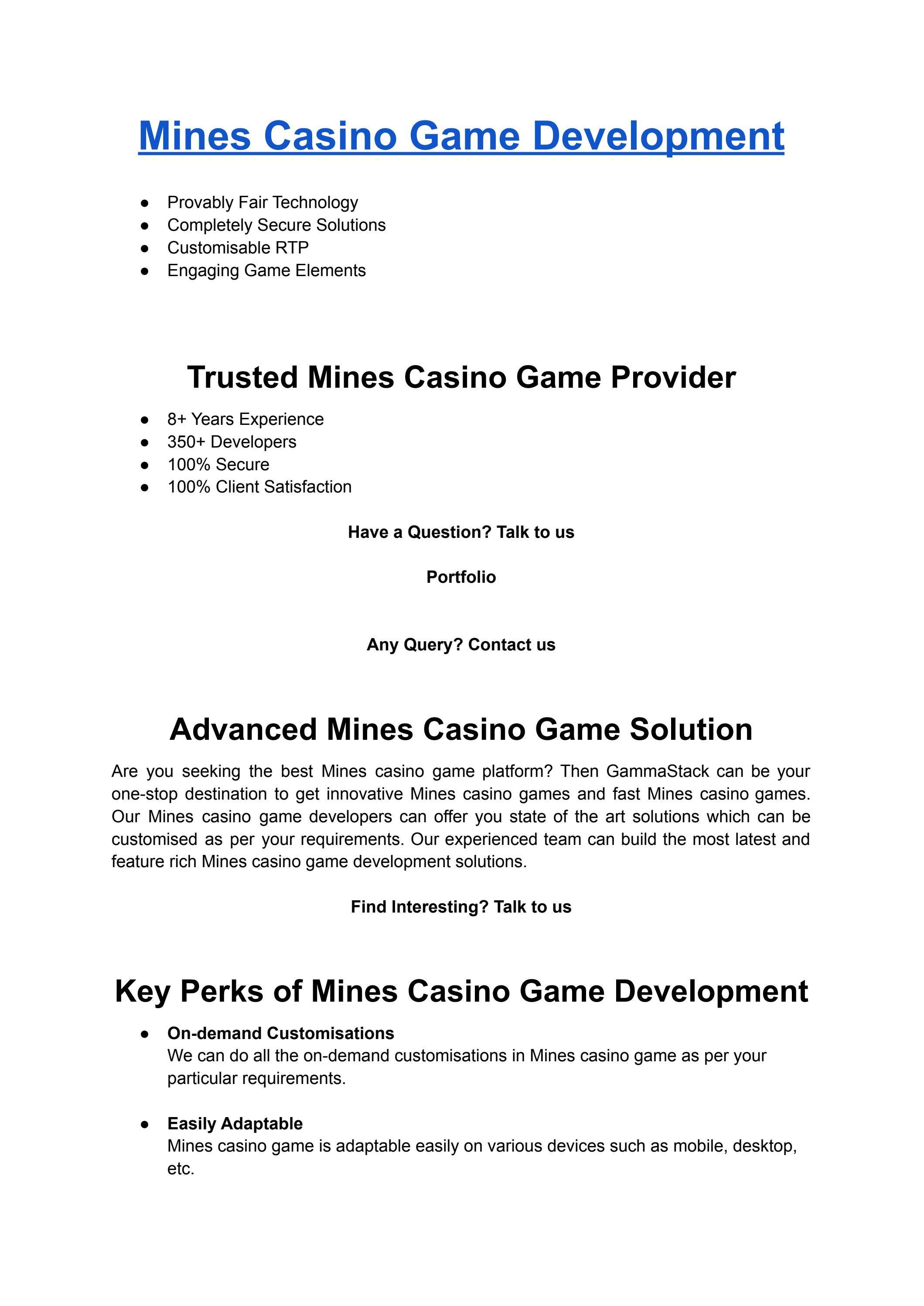 Mines Casino Game Development by Josephemma - Issuu