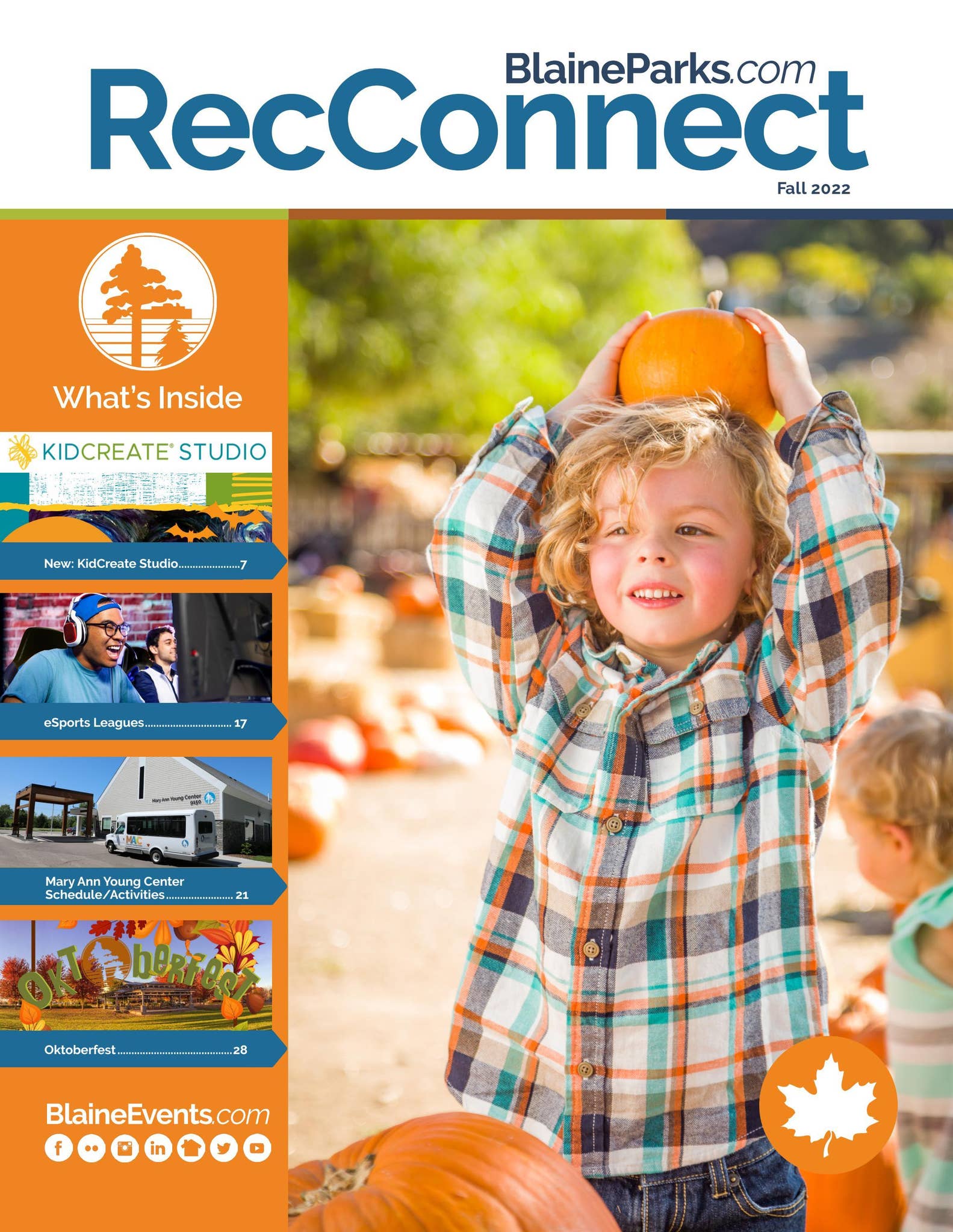RecConnect - Fall 2022 by City of Blaine - Issuu