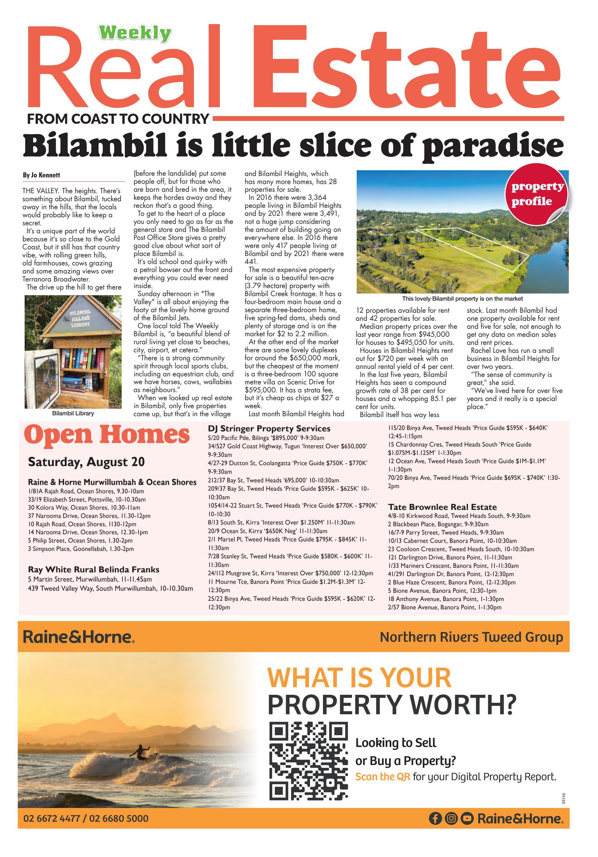 The Weekly Real Estate from Coast to Country, August 18, 2022 by Tweed ...