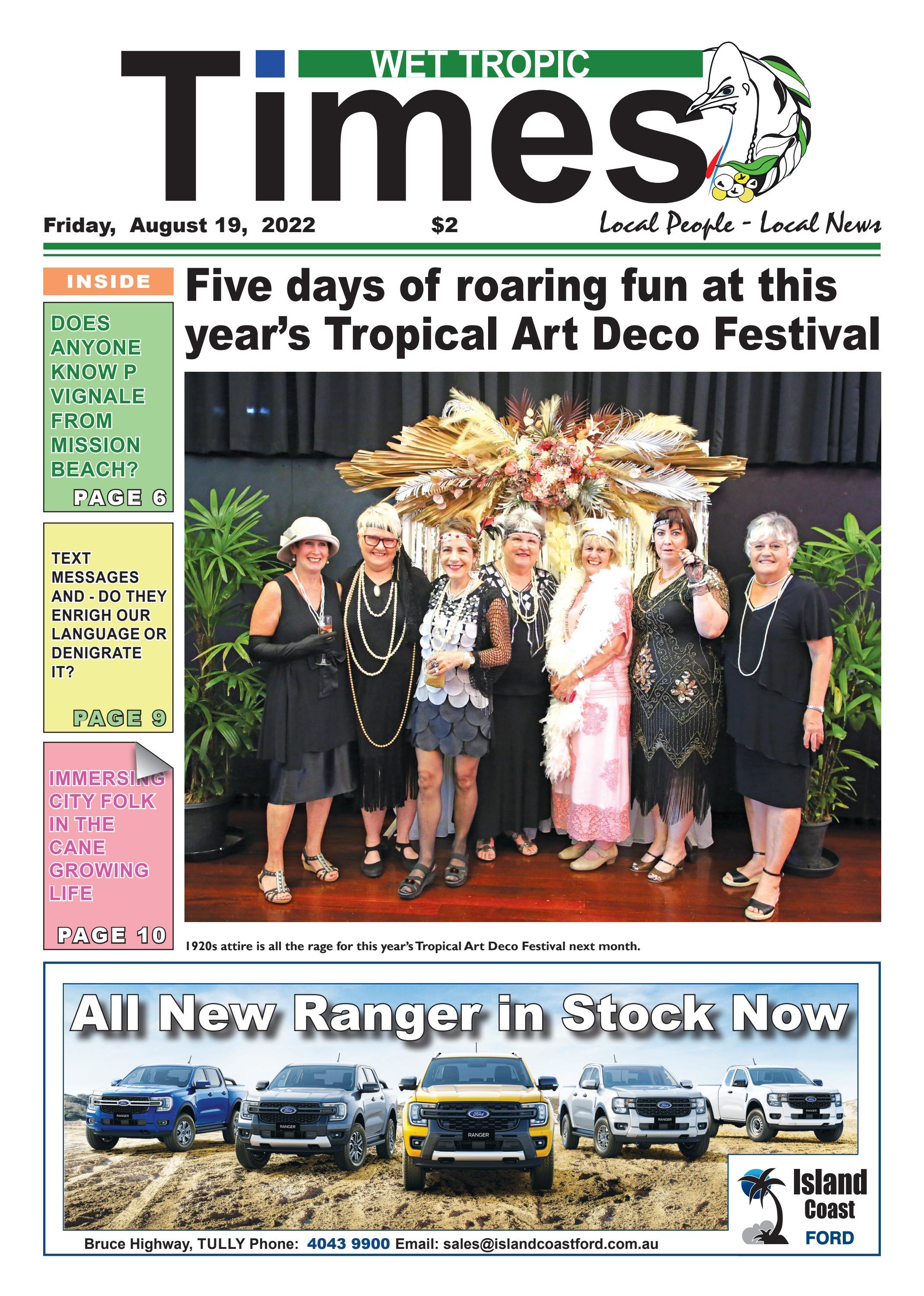 Wet Tropic Times, 2022, August 19, Newspaper Edition by wettropictimes ...