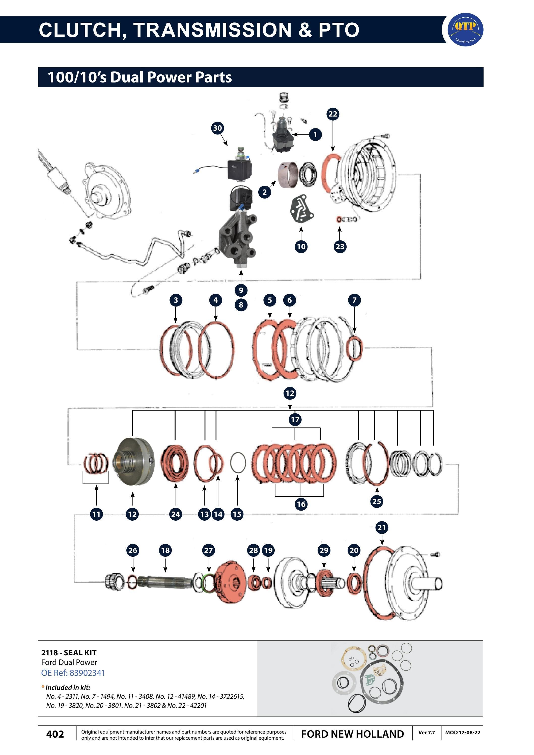 4 ford newholland by Quality Tractor Parts - Issuu