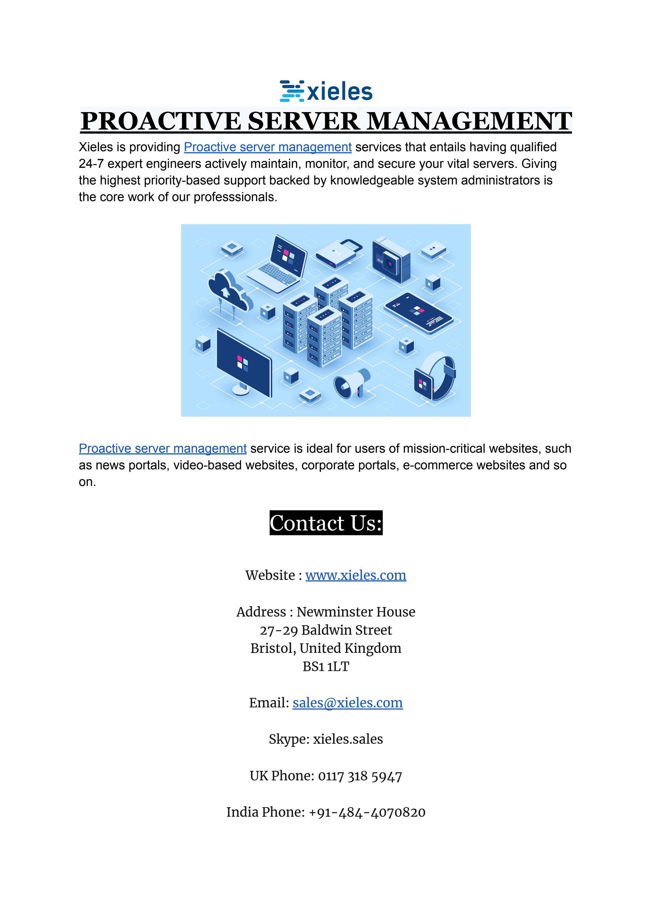 PROACTIVE SERVER MANAGEMENT by Fabin Mundattil - Issuu