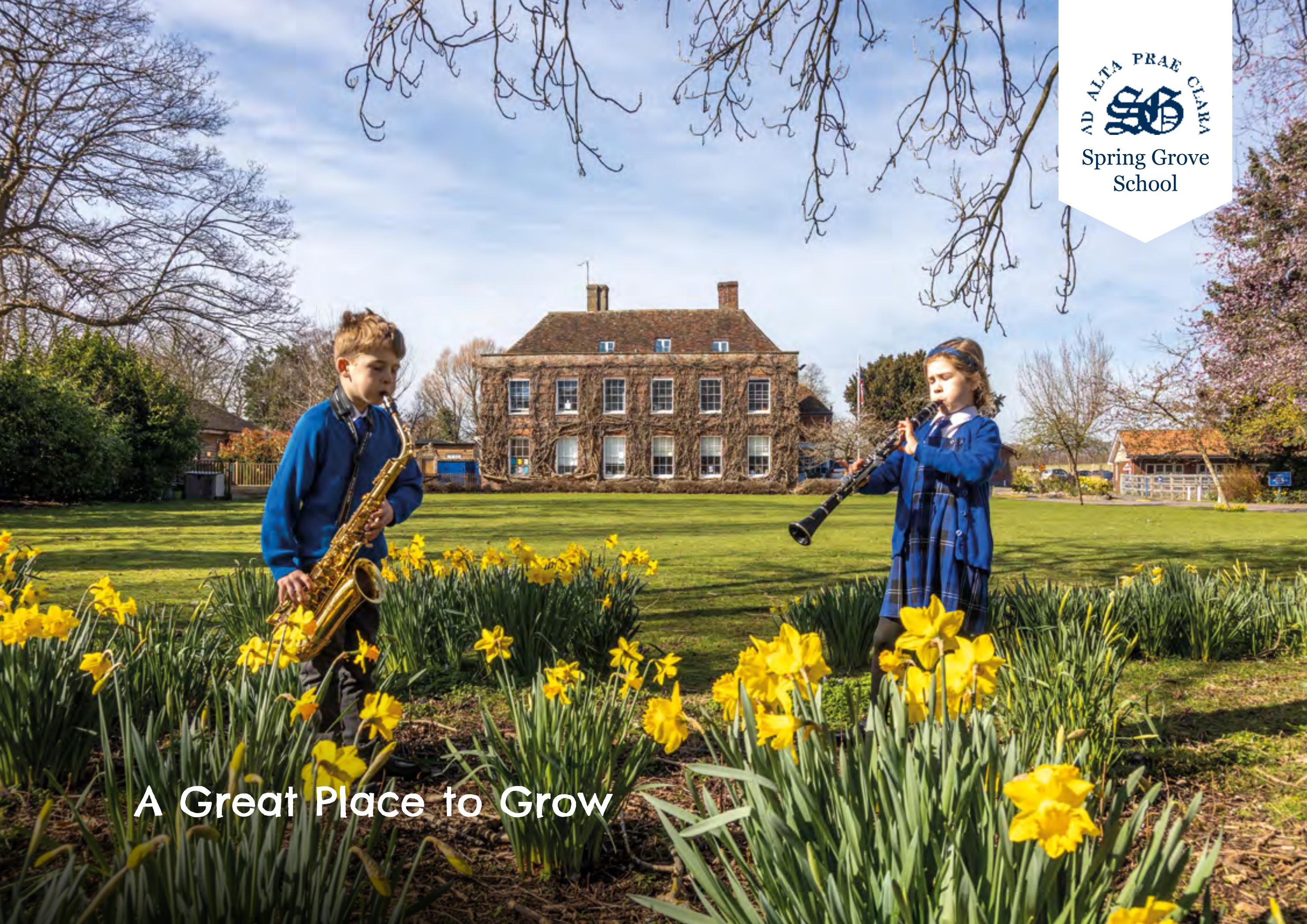 Spring Grove School prospectus by Spring Grove School - Issuu