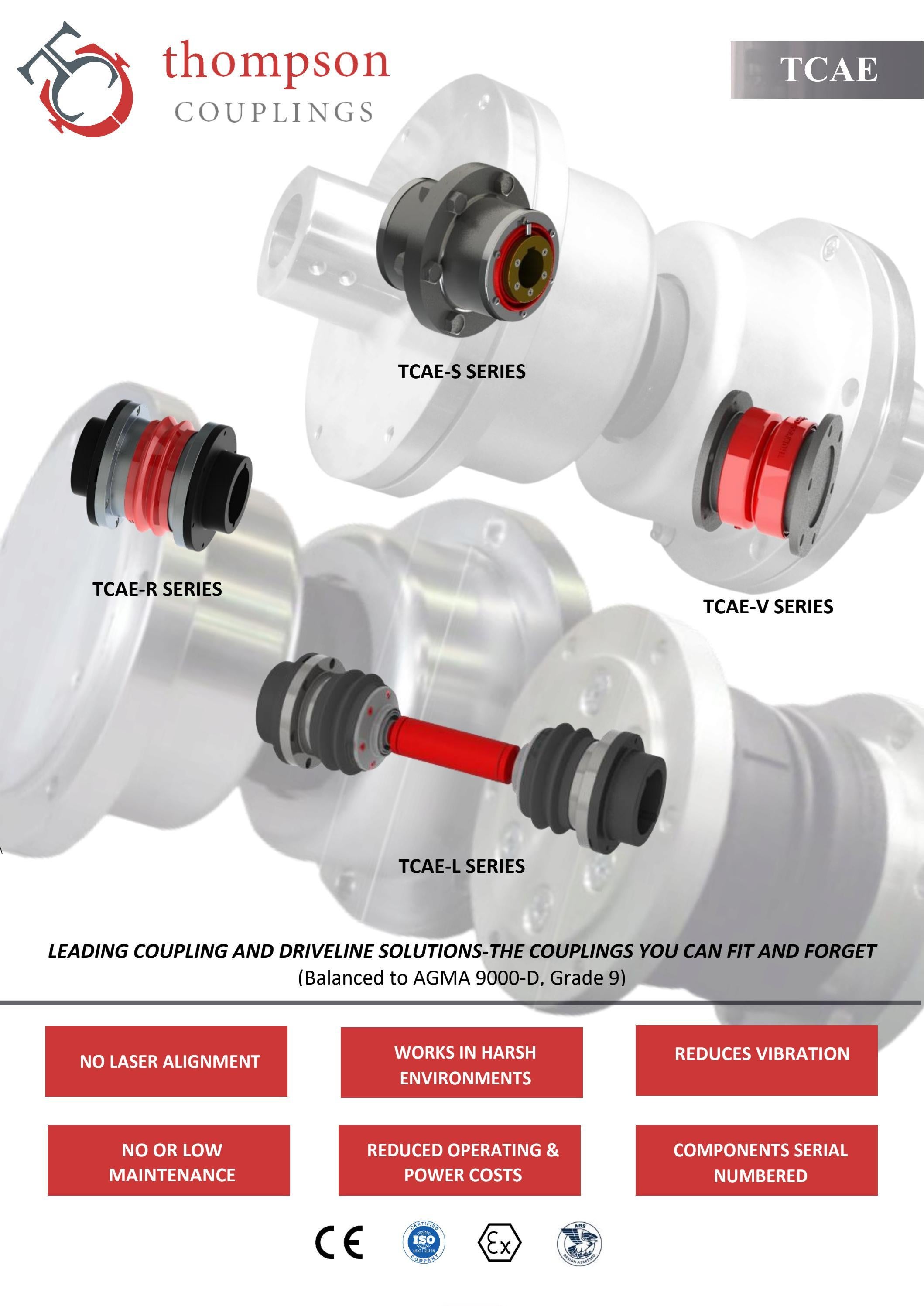 Thompson Couplings TCAE S/V/R/L 2022/3 Ranges by Thompson Couplings Ltd ...